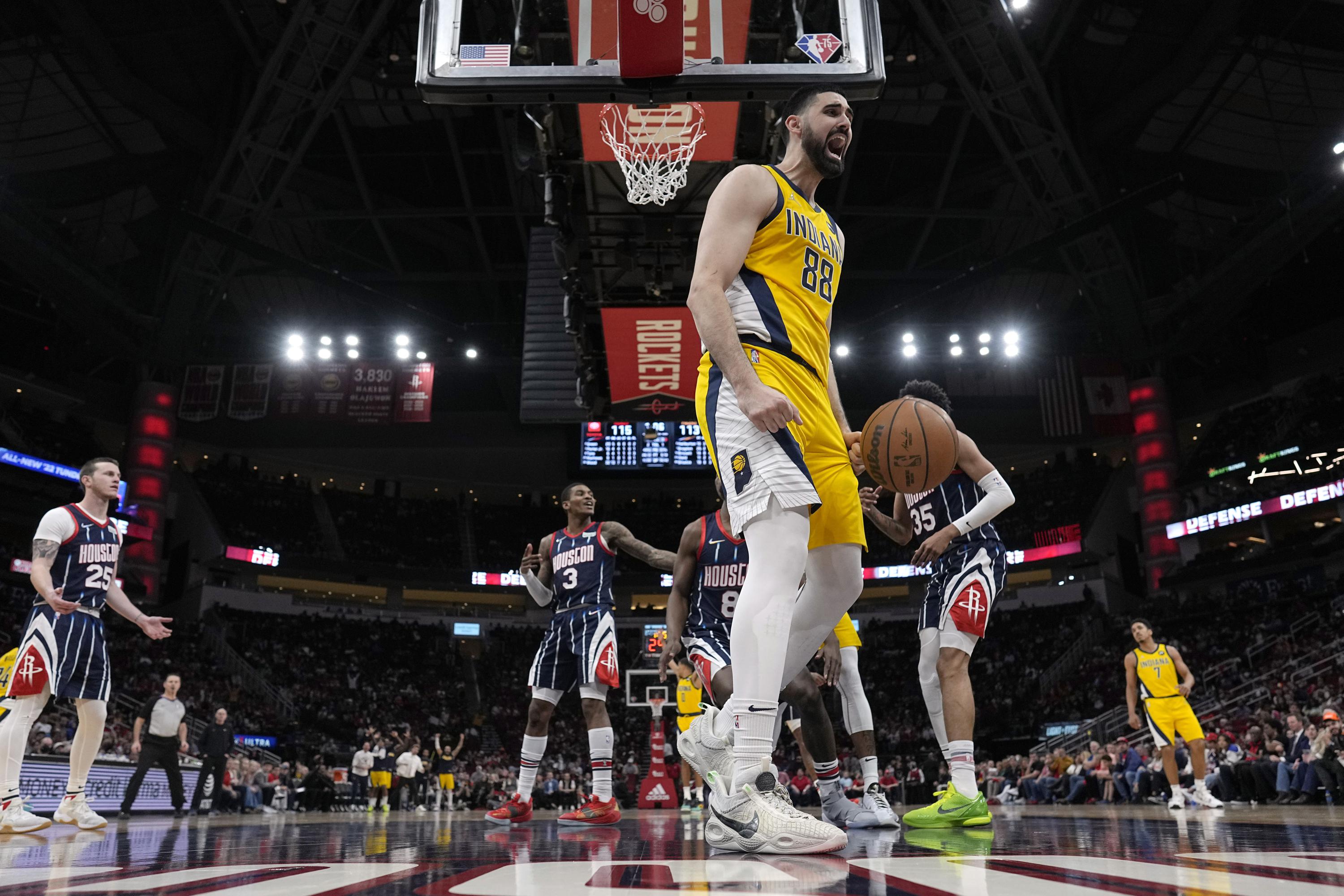Brogdon y Bitazde conducen a Pacers a victoria sobre Rockets | AP News