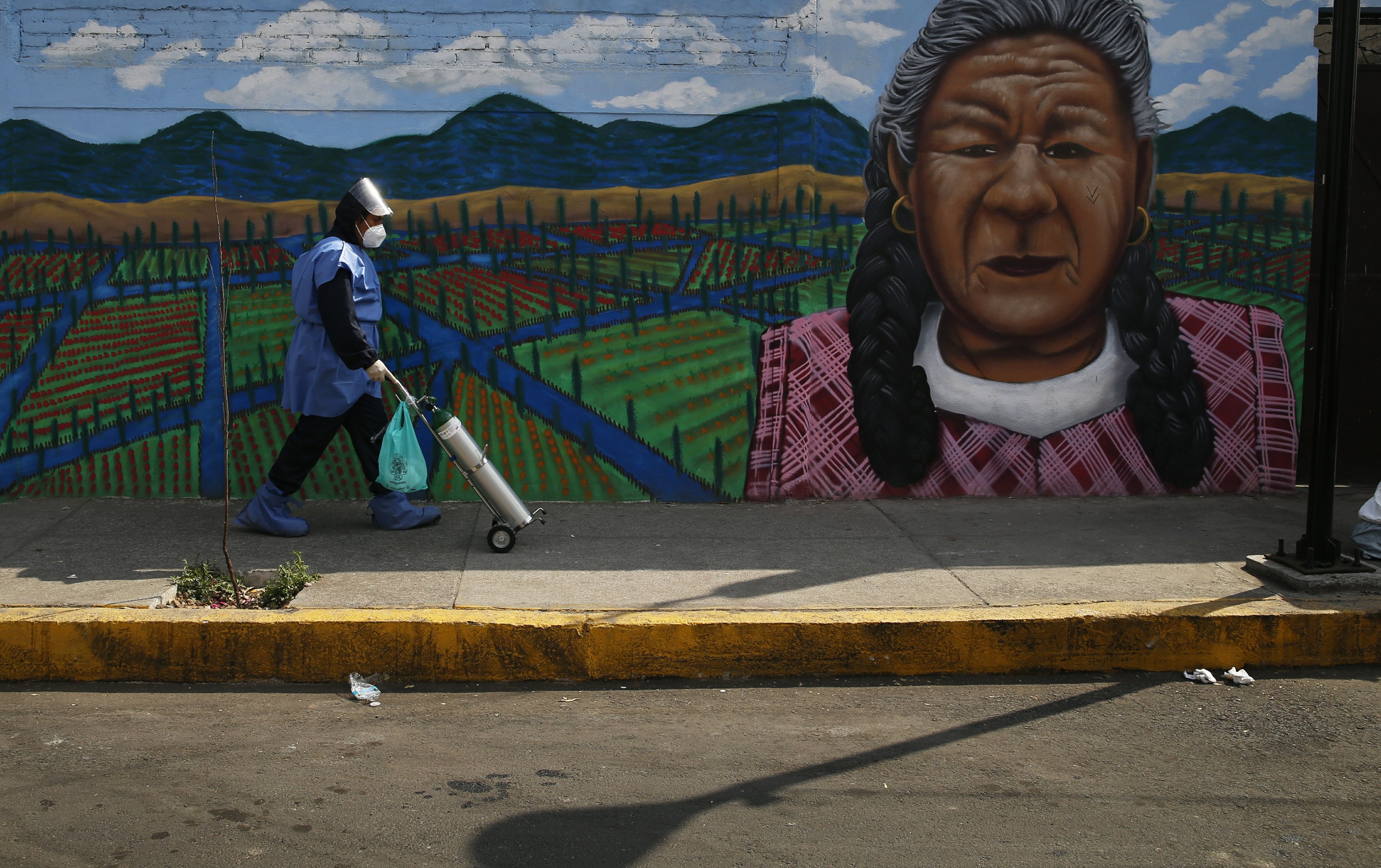 Mexico posts near-record 1,539 COVID-19 deaths, 20,548 cases | AP News