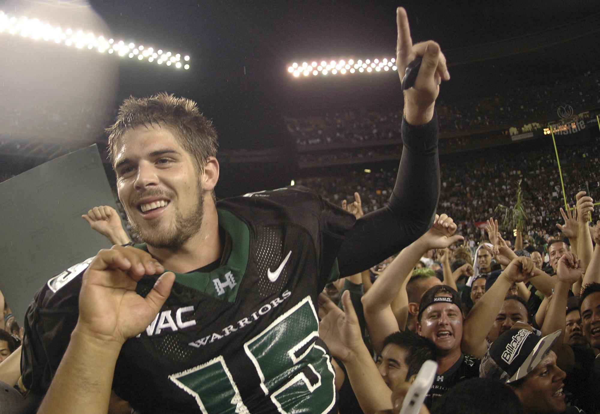 Famed Hawaii quarterback Colt Brennan dead at age 37 | AP News