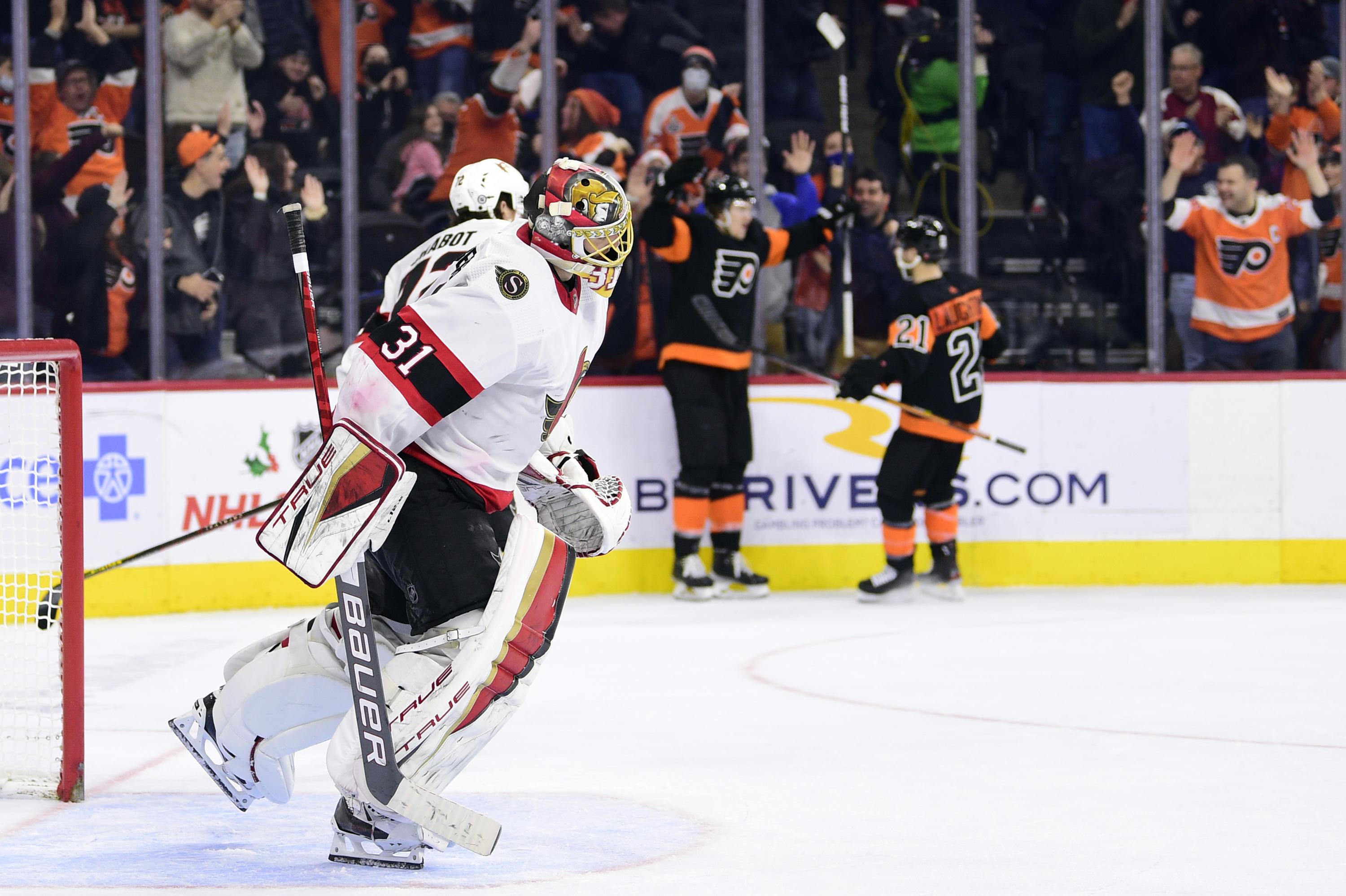 Sanheim scores in OT to give Flyers 4-3 win over Senators | AP News