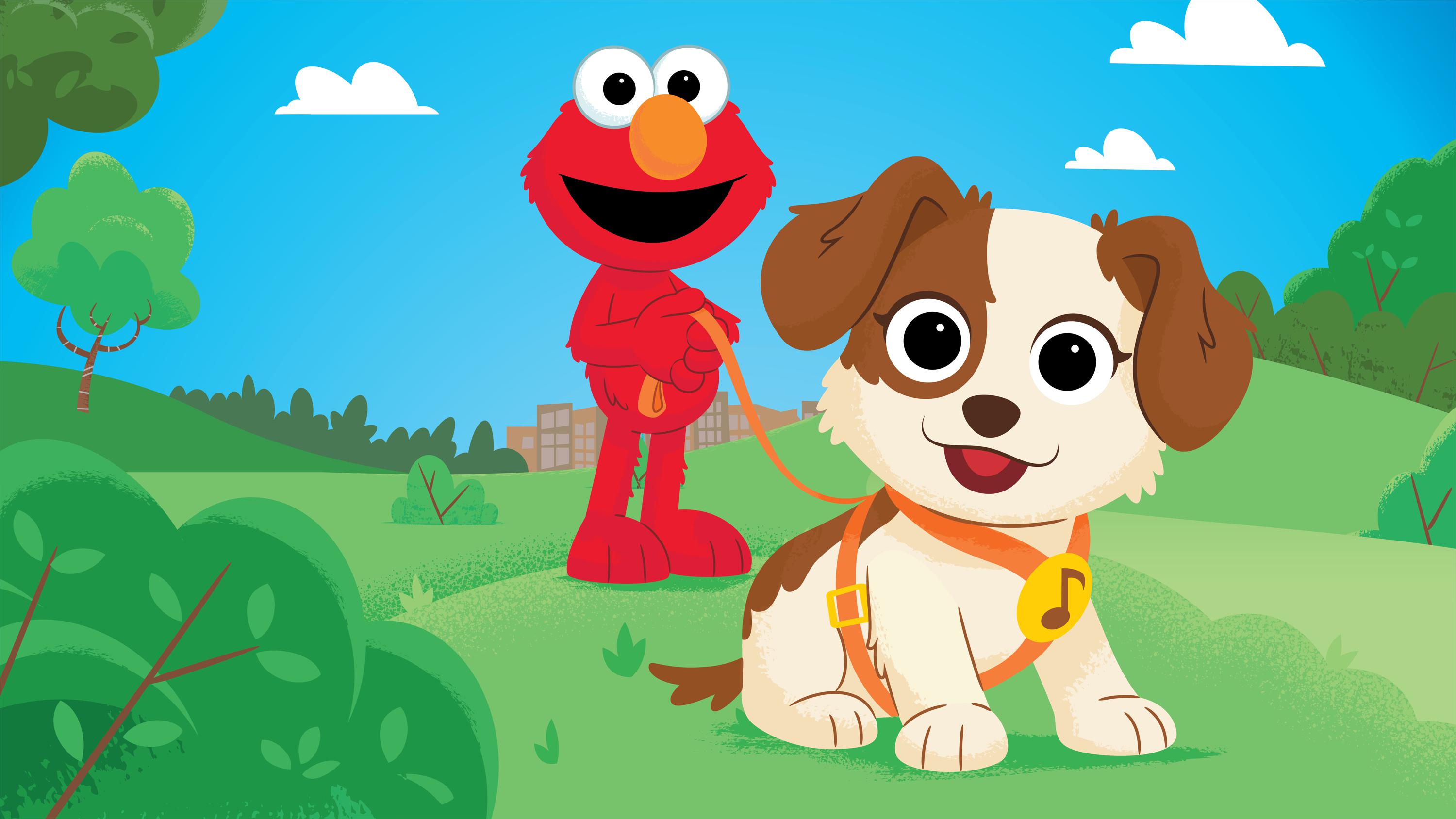 "Sesame Street": Elmo adopta perrita, la llama Tango | AP News