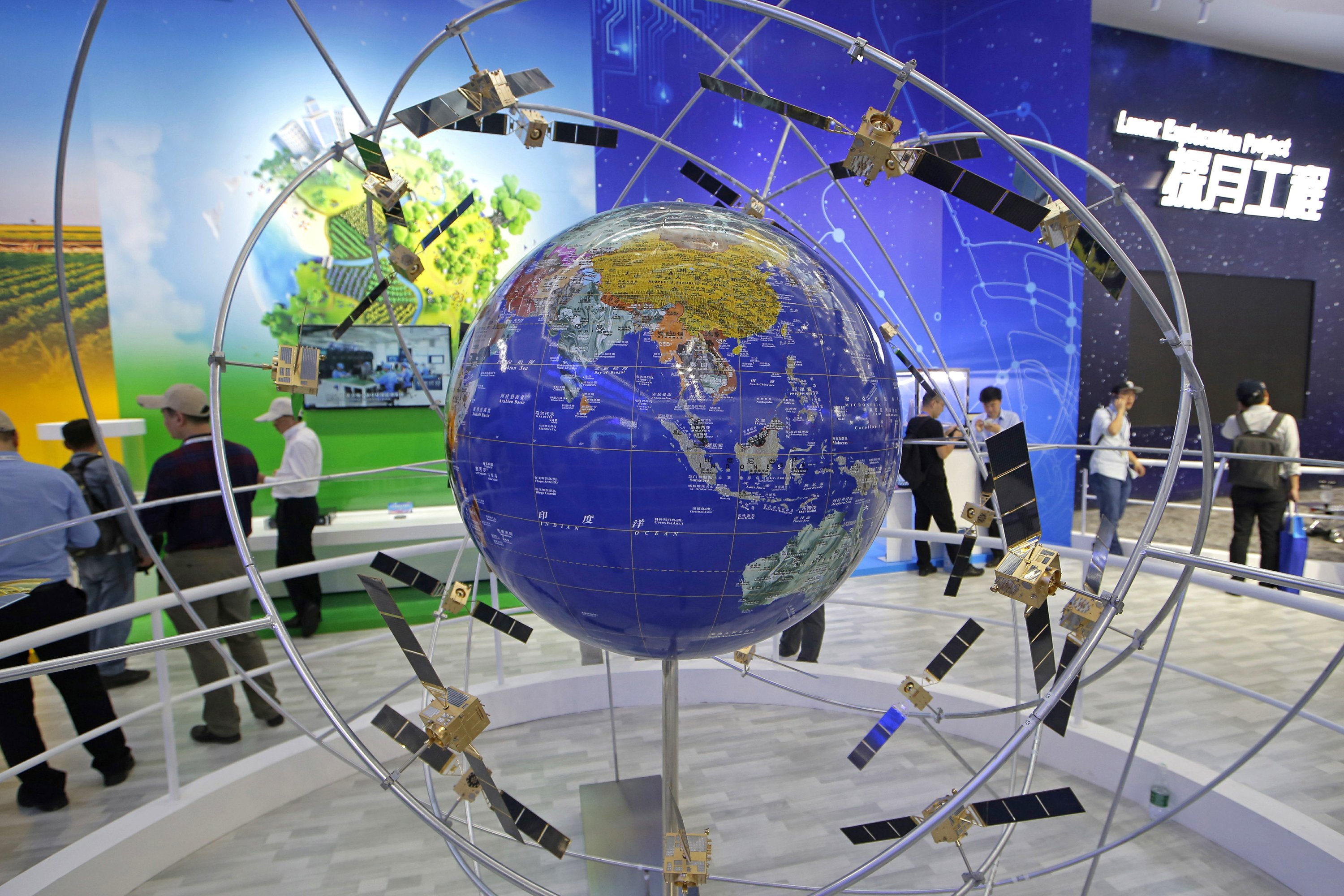 China celebrates completion of rival sat navigation system