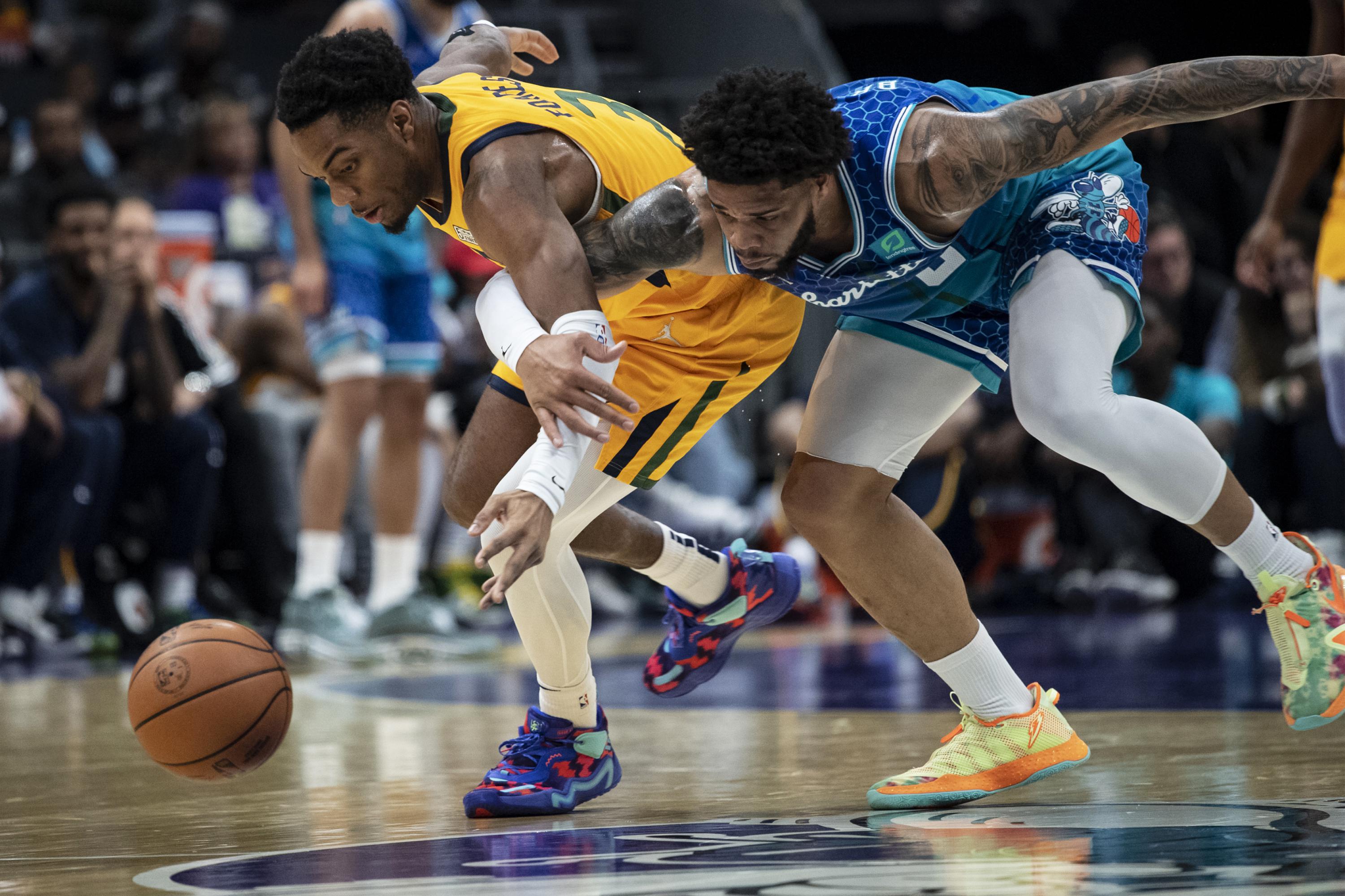 Bridges, Hornets bounce back with 107-101 win over Jazz | AP News
