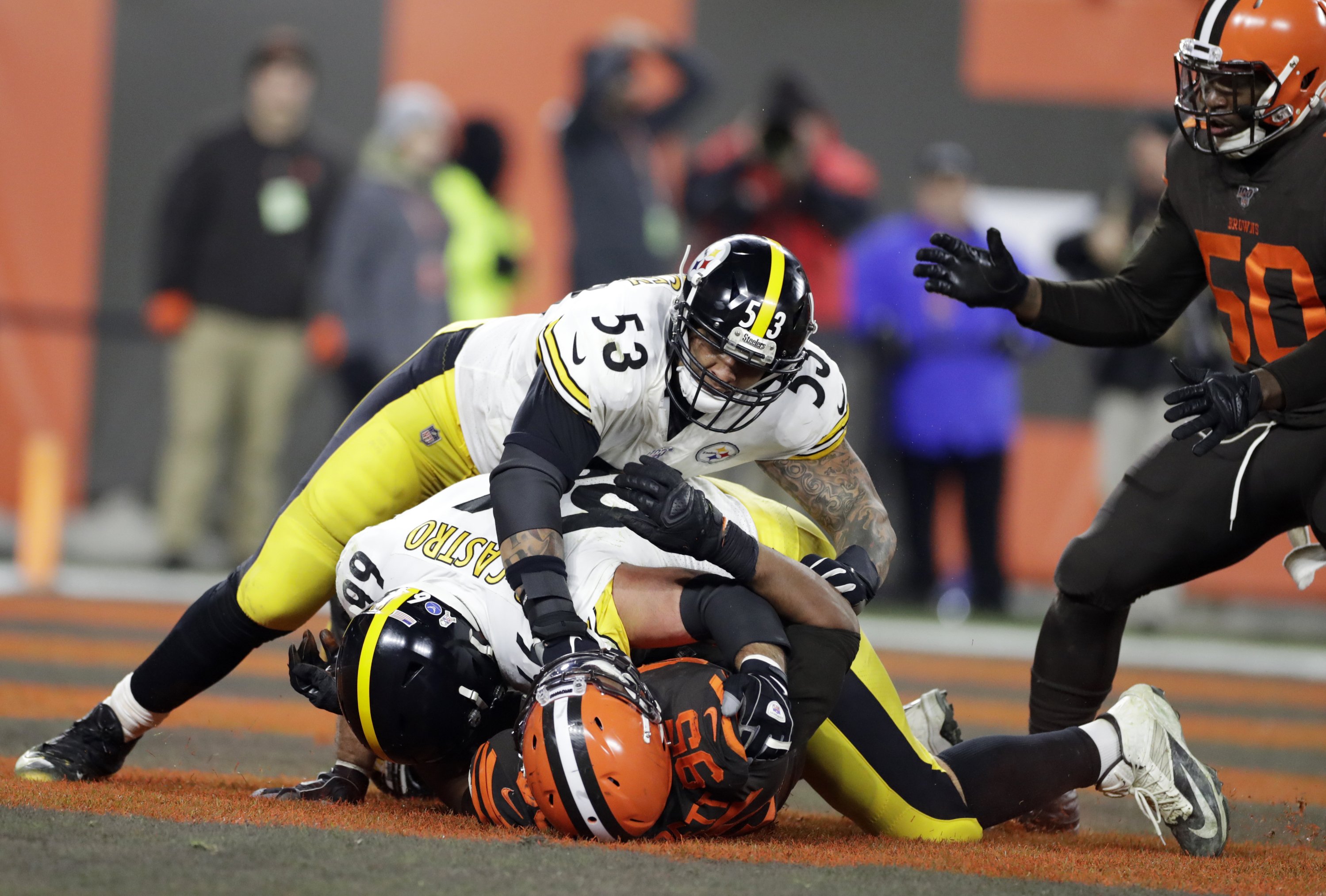 Sacked: NFL suspends Garrett, Browns’ season in jeopardy | AP News