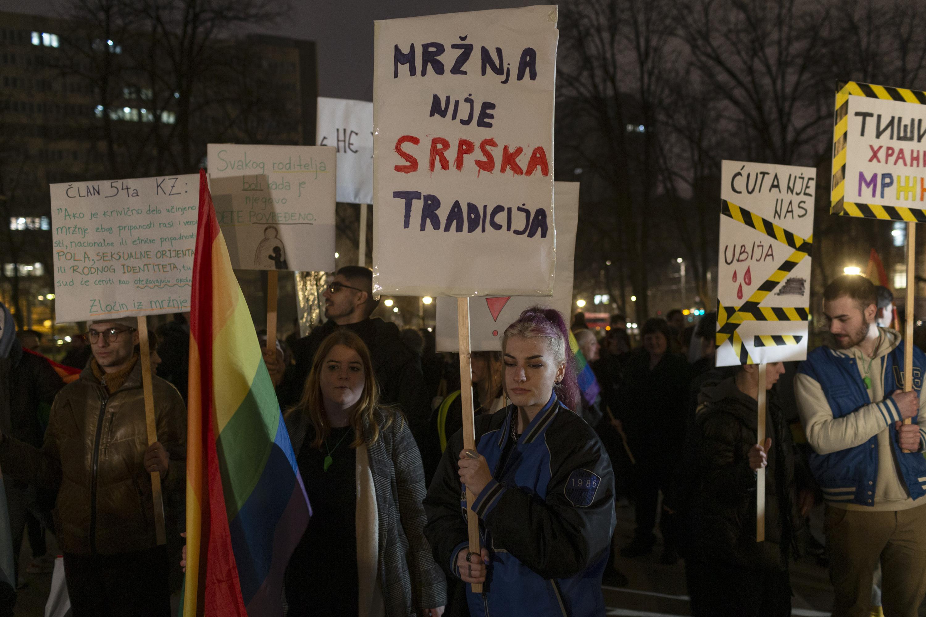 Serbia's LGBTQ groups rally after spate of attacks on gays | AP News