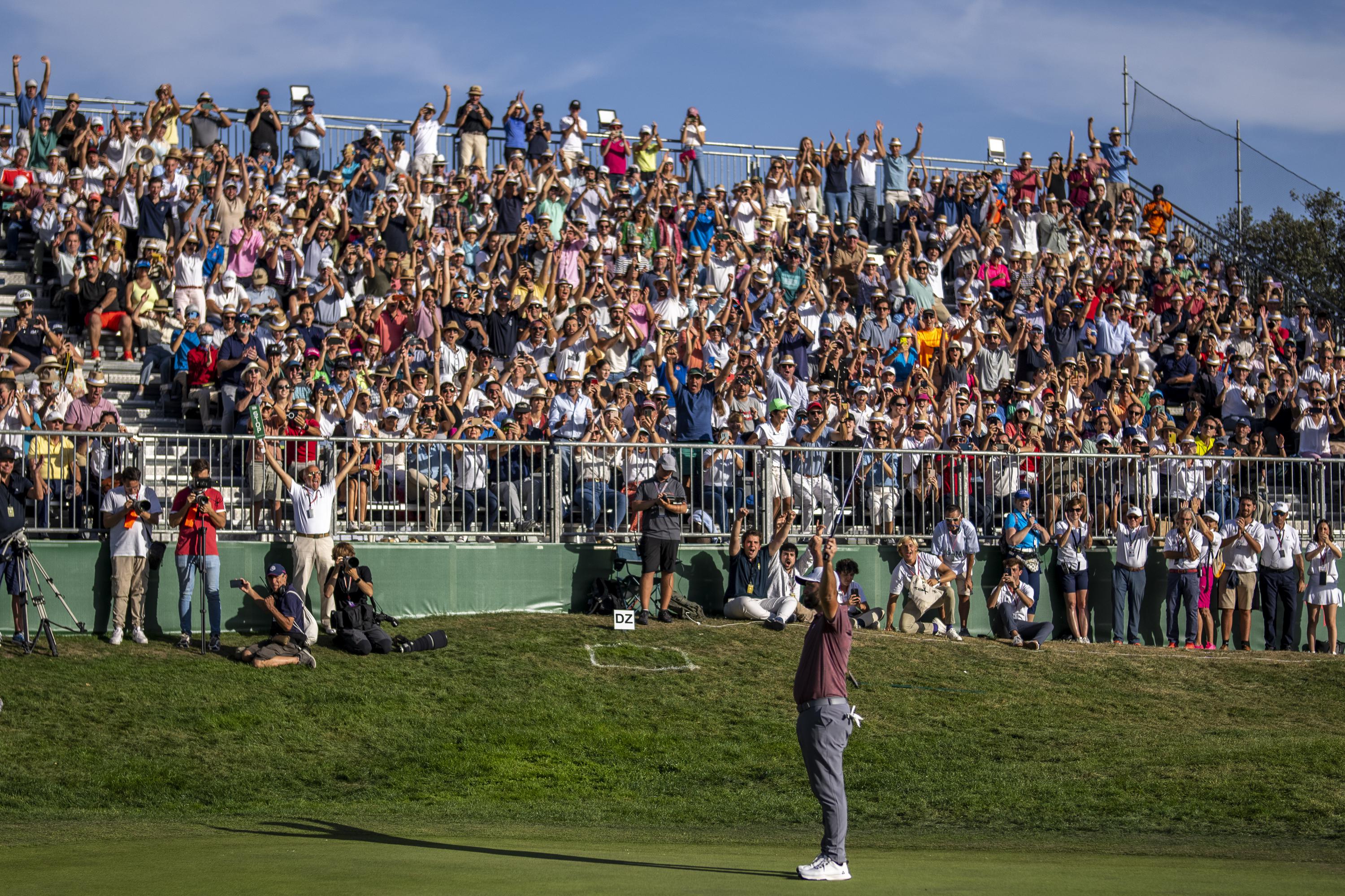 Rahm joins hero Ballesteros as 3-time Spanish Open winner | AP News