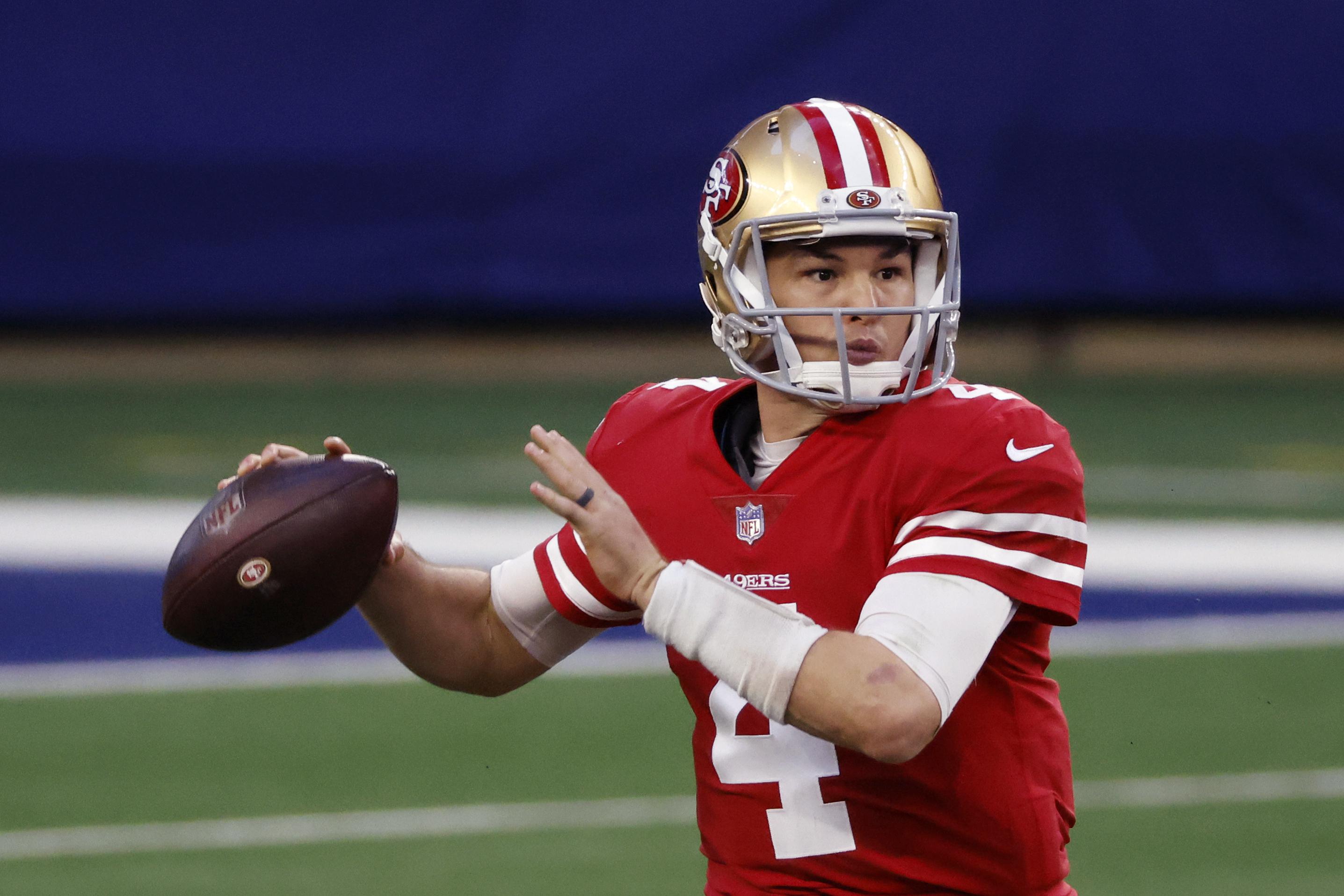 Eagles agree to terms with 49ers quarterback Nick Mullens | AP News