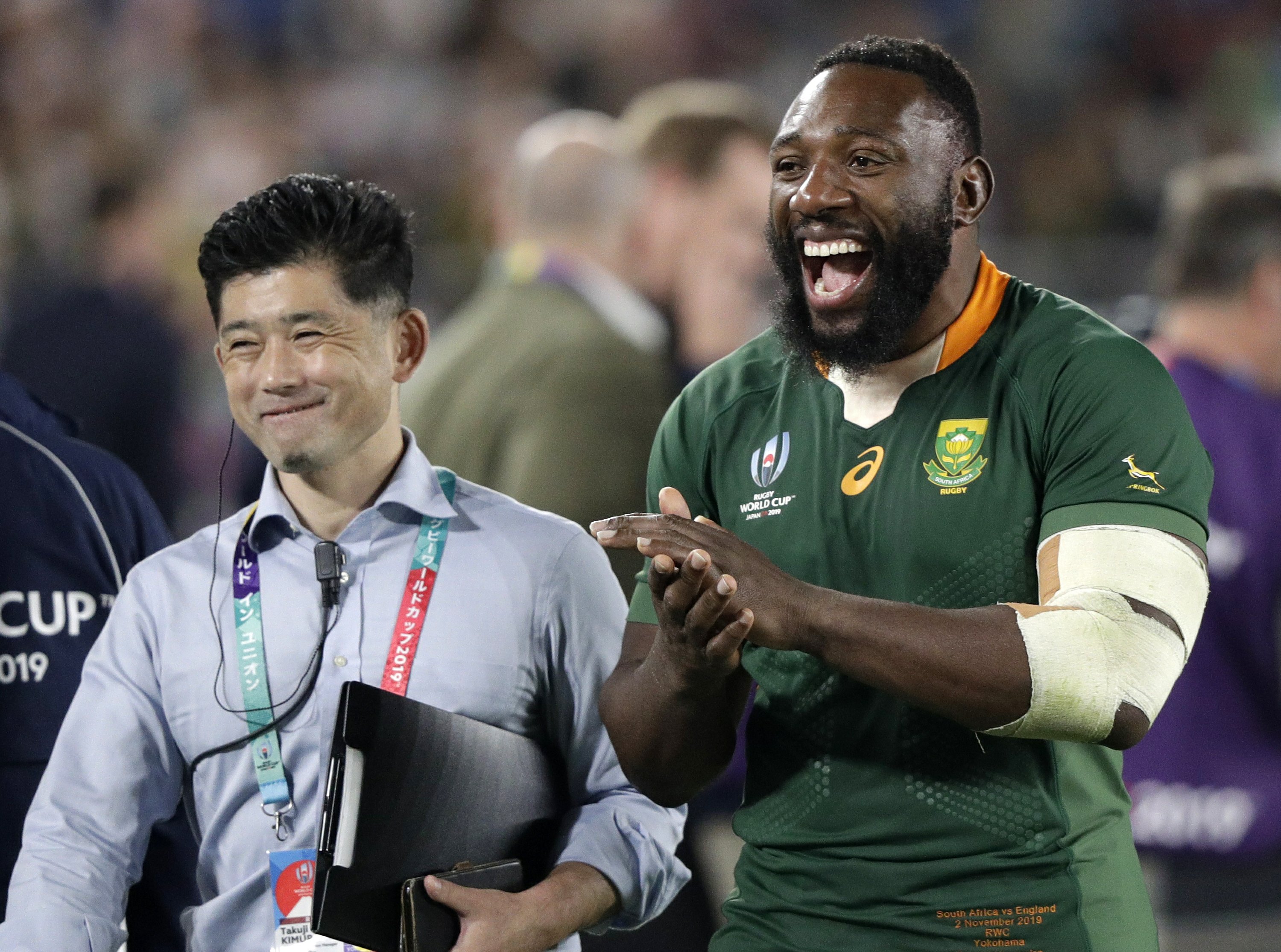 Springboks prop Mtawarira retires after Rugby World Cup win