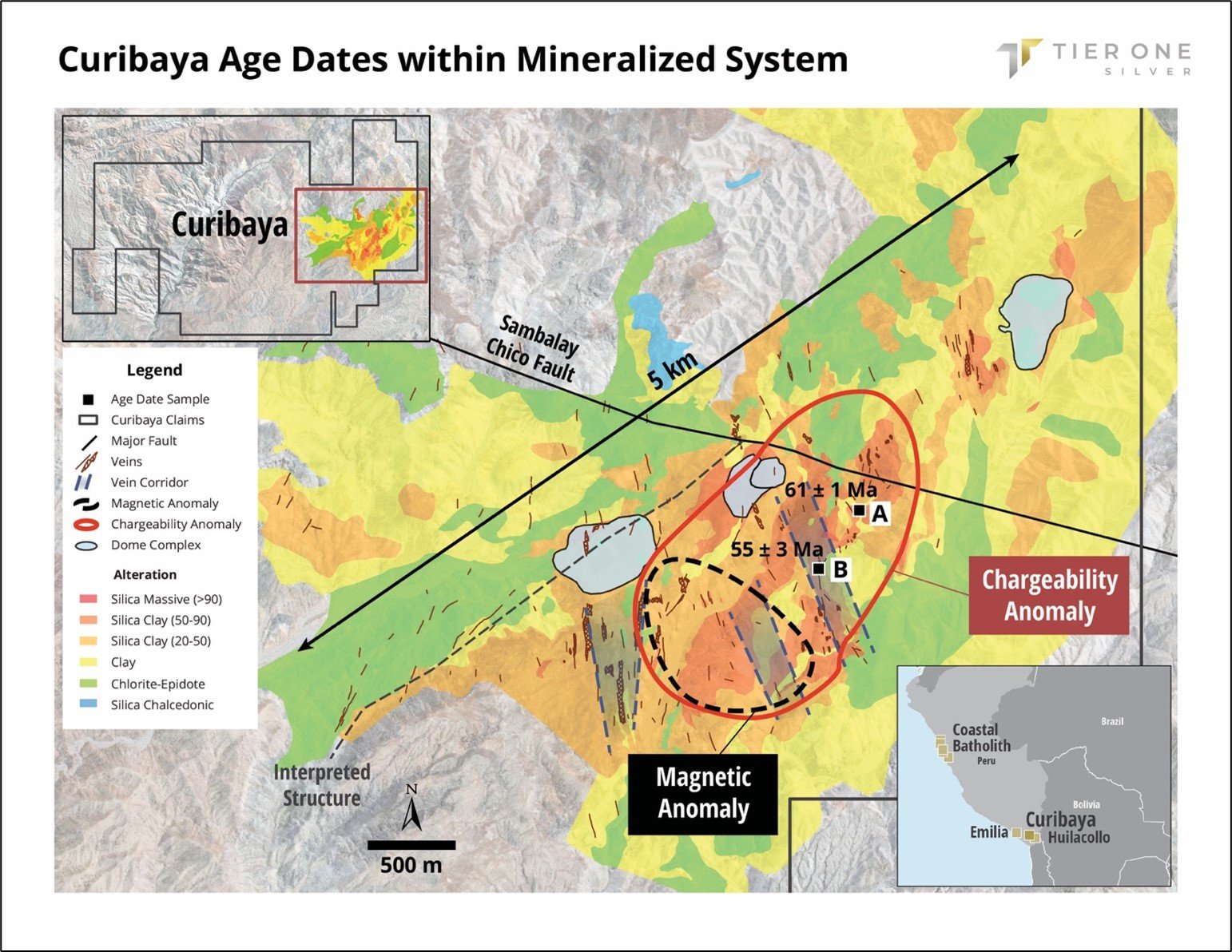 Tier One Silver Confirms Curibaya Project Mineralization is Equivalent ...