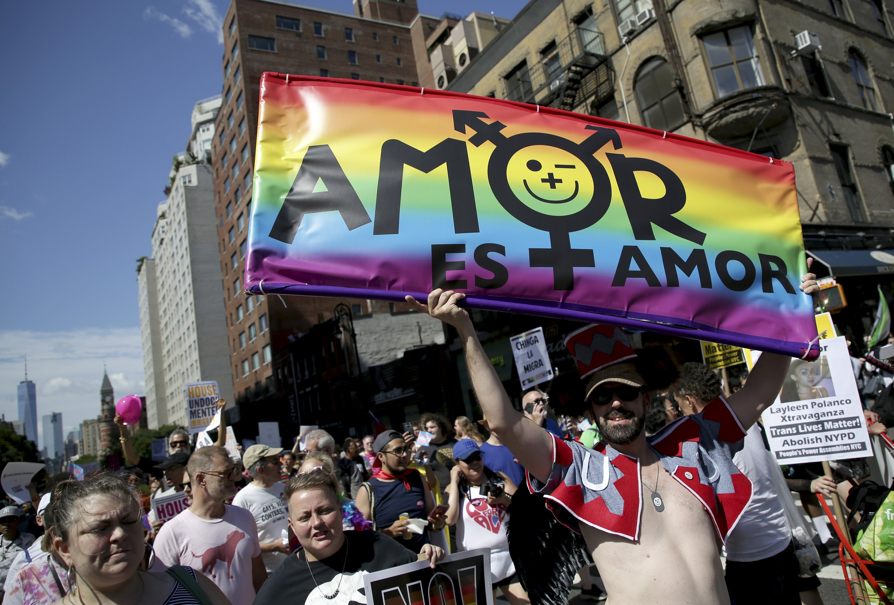 50 years of LGBTQ pride showcased in protests, parades