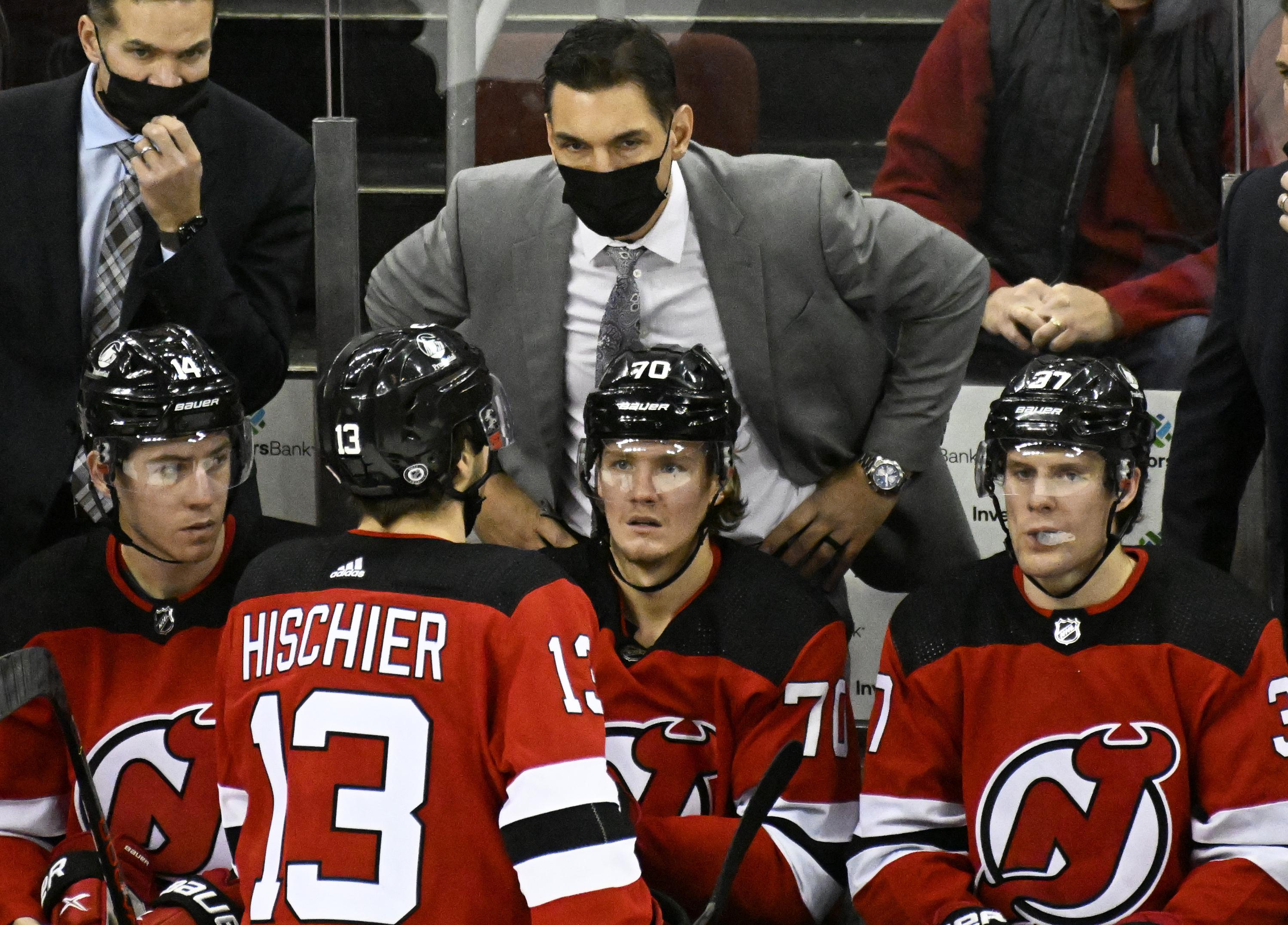 Devils coach Lindy Ruff tests positive, misses Oilers game | AP News