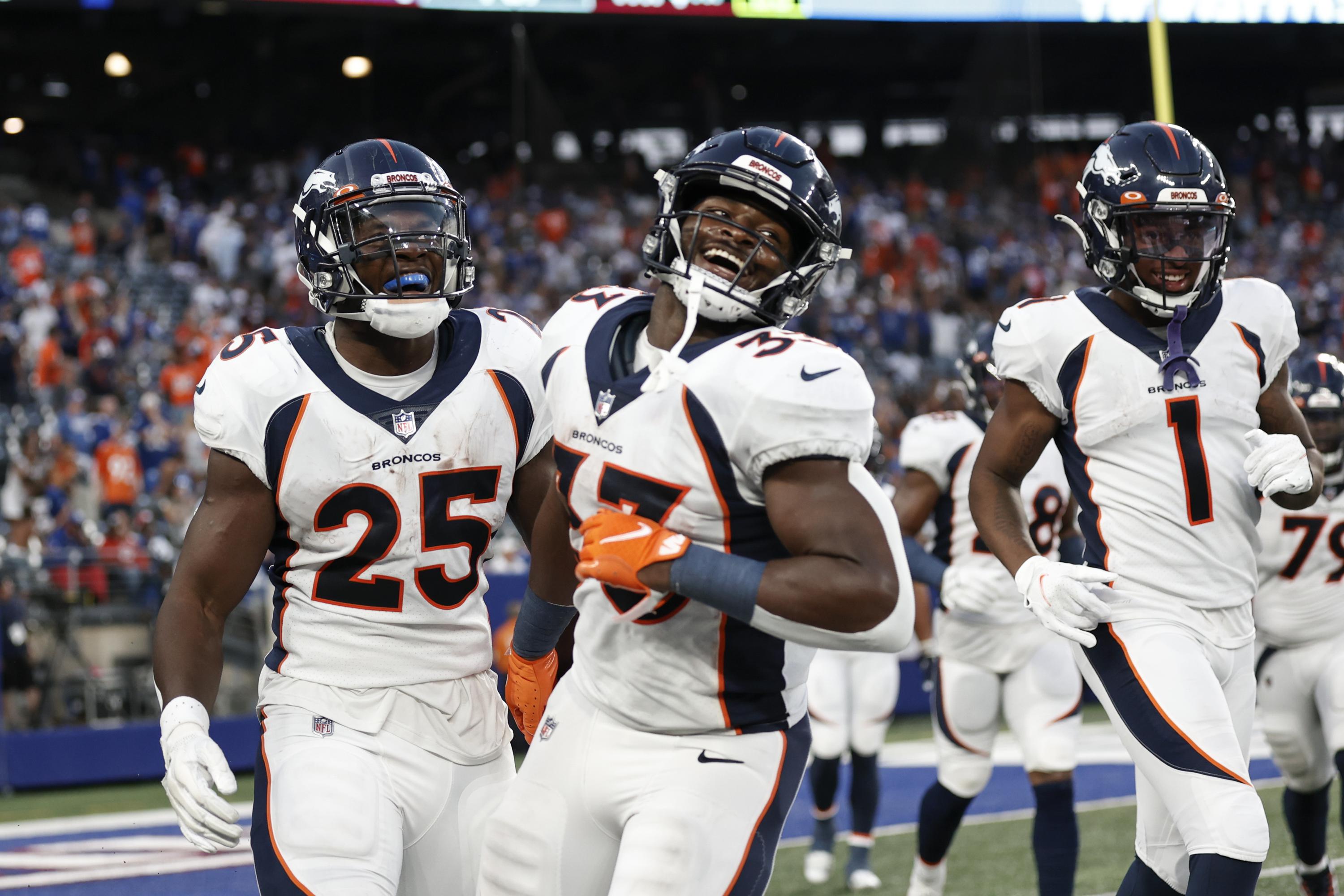 Broncos above .500 for first time in more than 1,000 days | AP News
