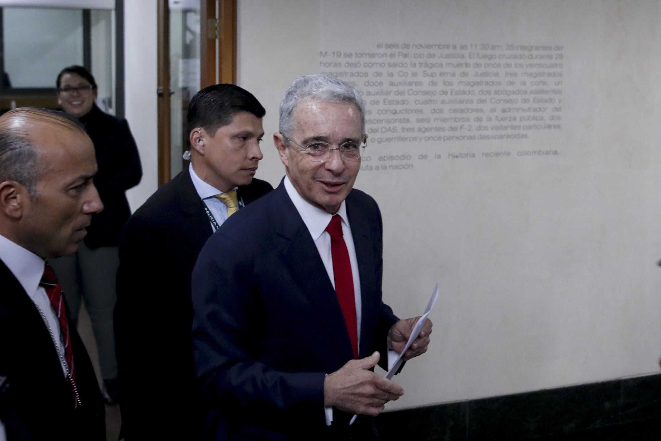 Ex-Colombia President Uribe resigning Senate seat amid probe | AP News