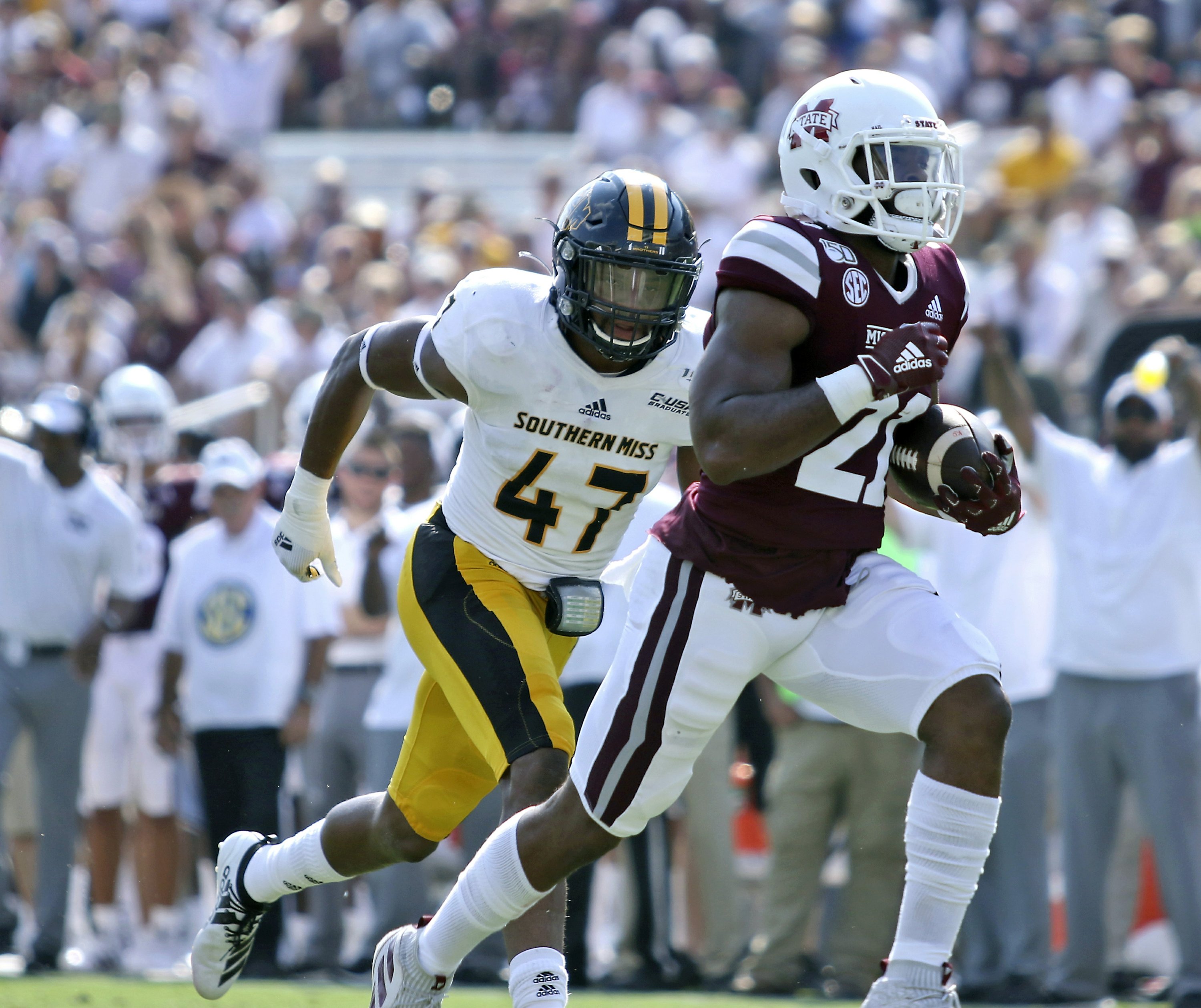 Hill Leads Mississippi State Past Southern Miss 38-15 | AP News