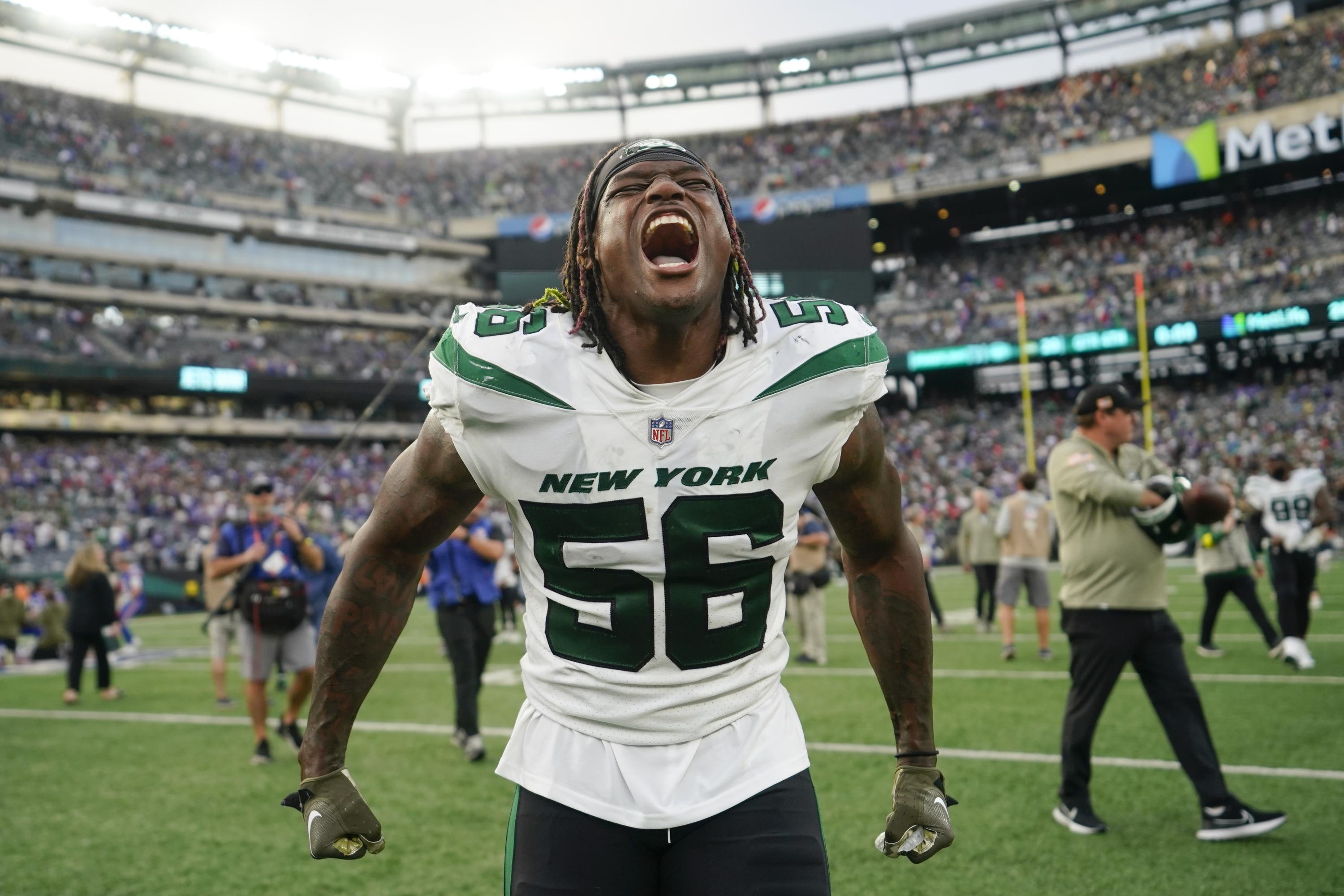 Jets hit bye at 6-3 with playoffs a realistic expectation | AP News