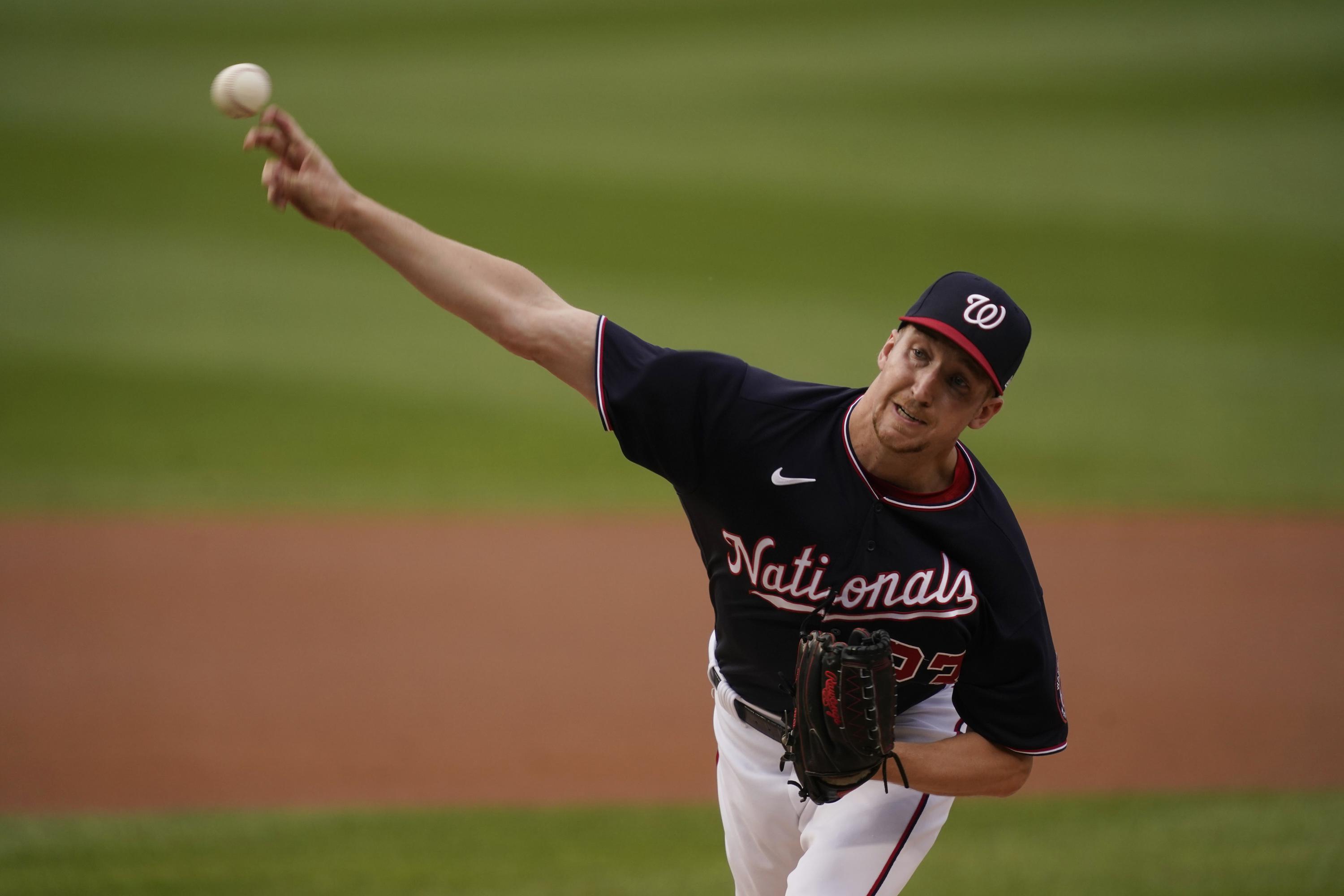 Nationals' Erick Fedde goes on 10-day IL with oblique strain