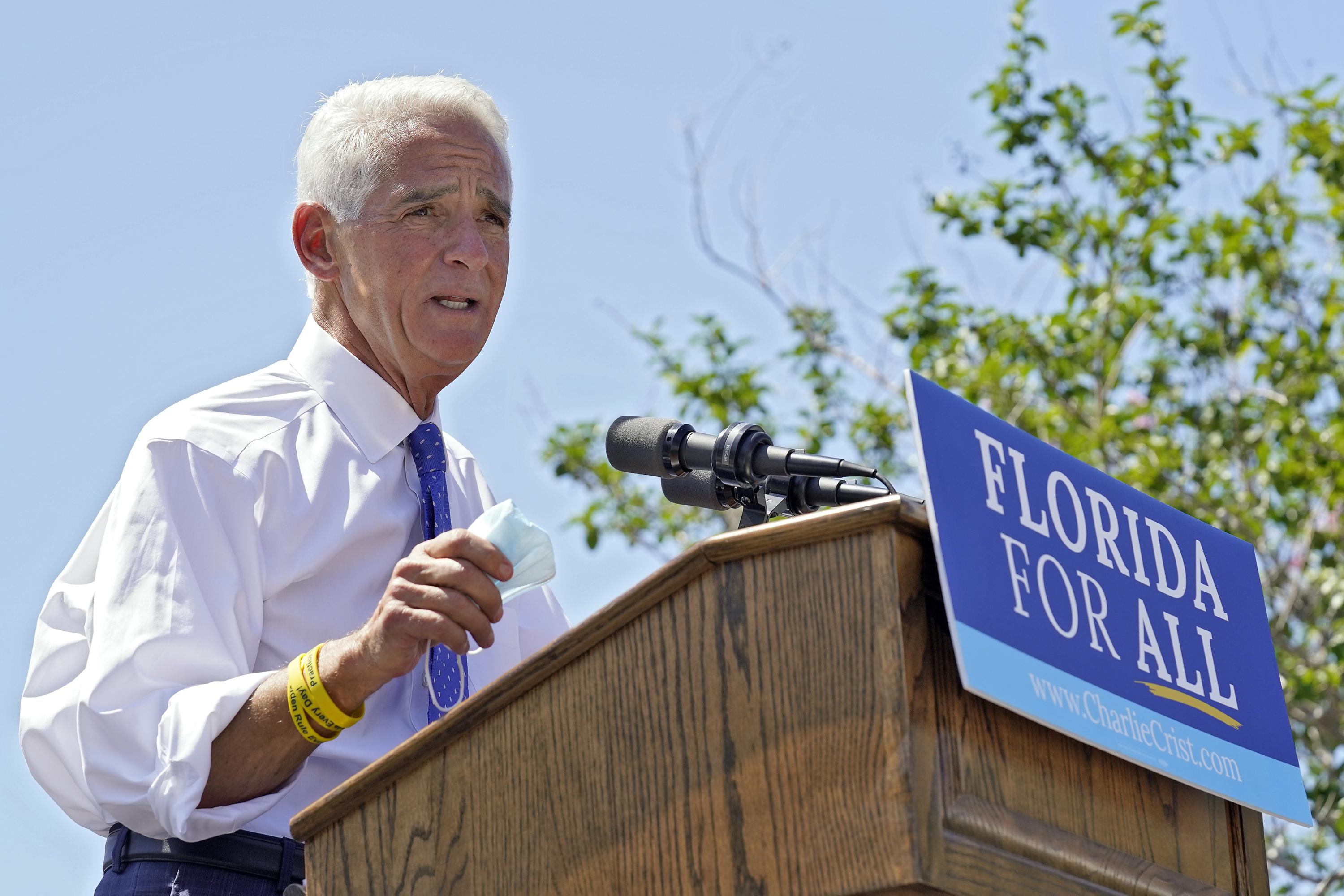 Once GOP governor of Florida, Crist now runs as Democrat | AP News
