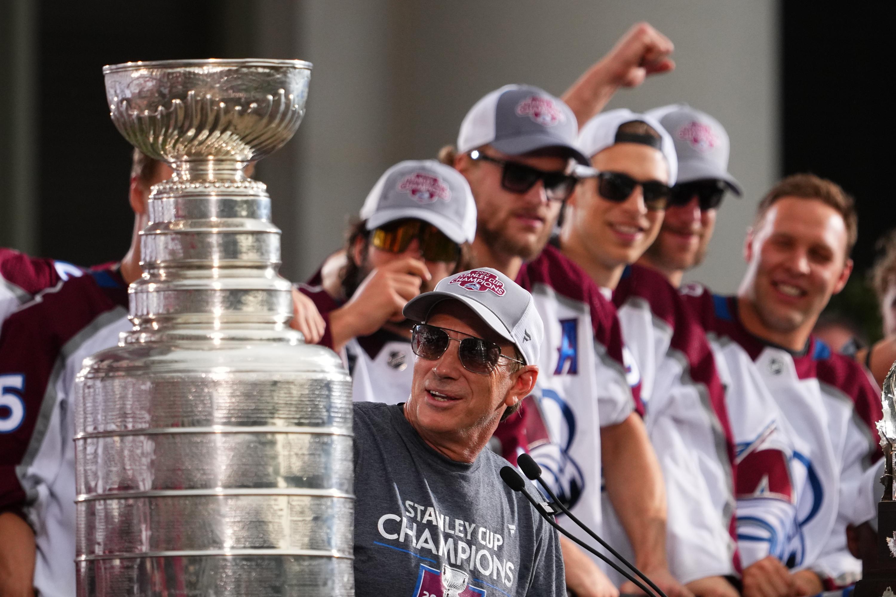Core exercise: Avs follow pattern of Stanley Cup champions | AP News