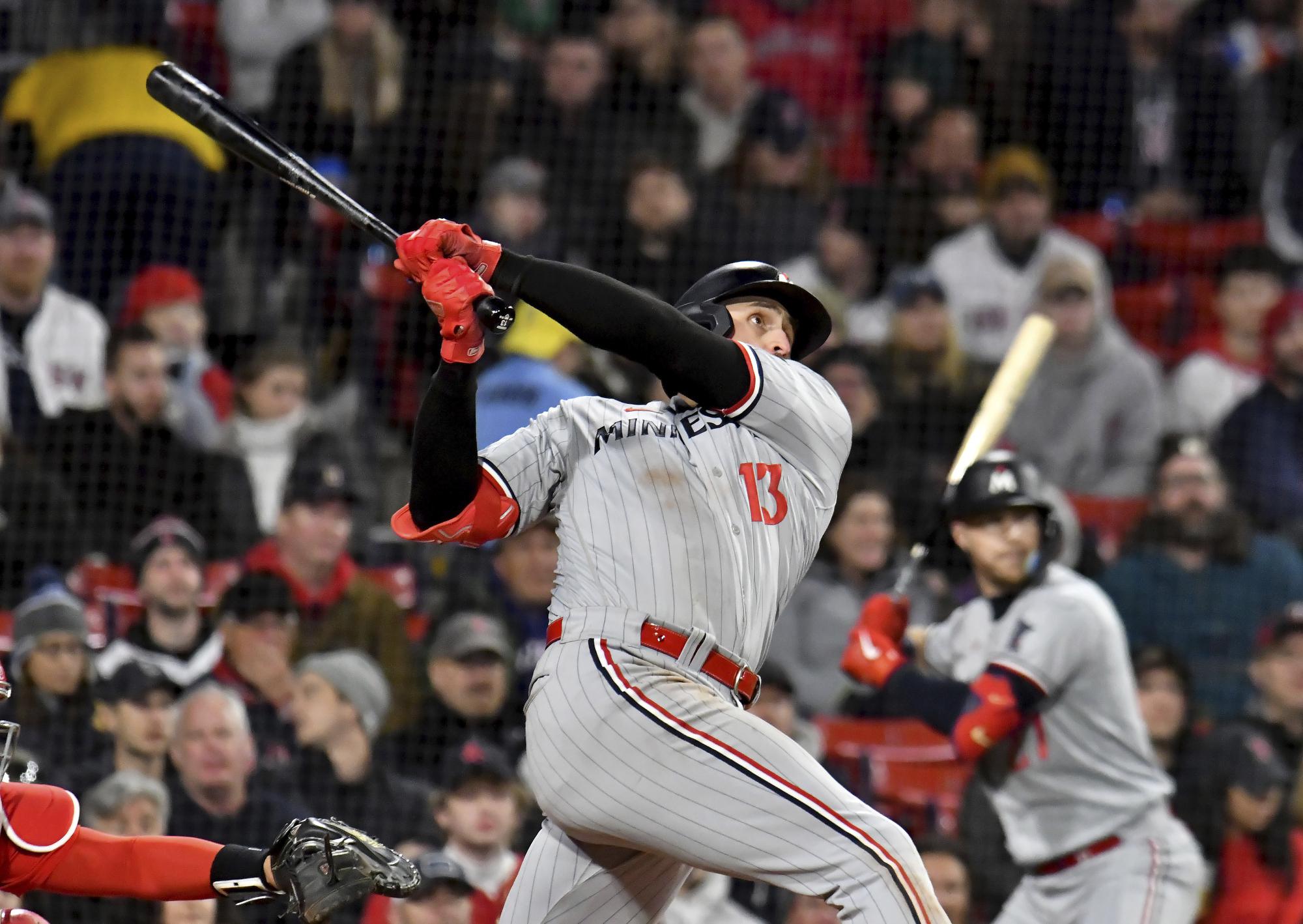 Joey Gallo activated by Twins, hit 3-run homer vs Red Sox | AP News
