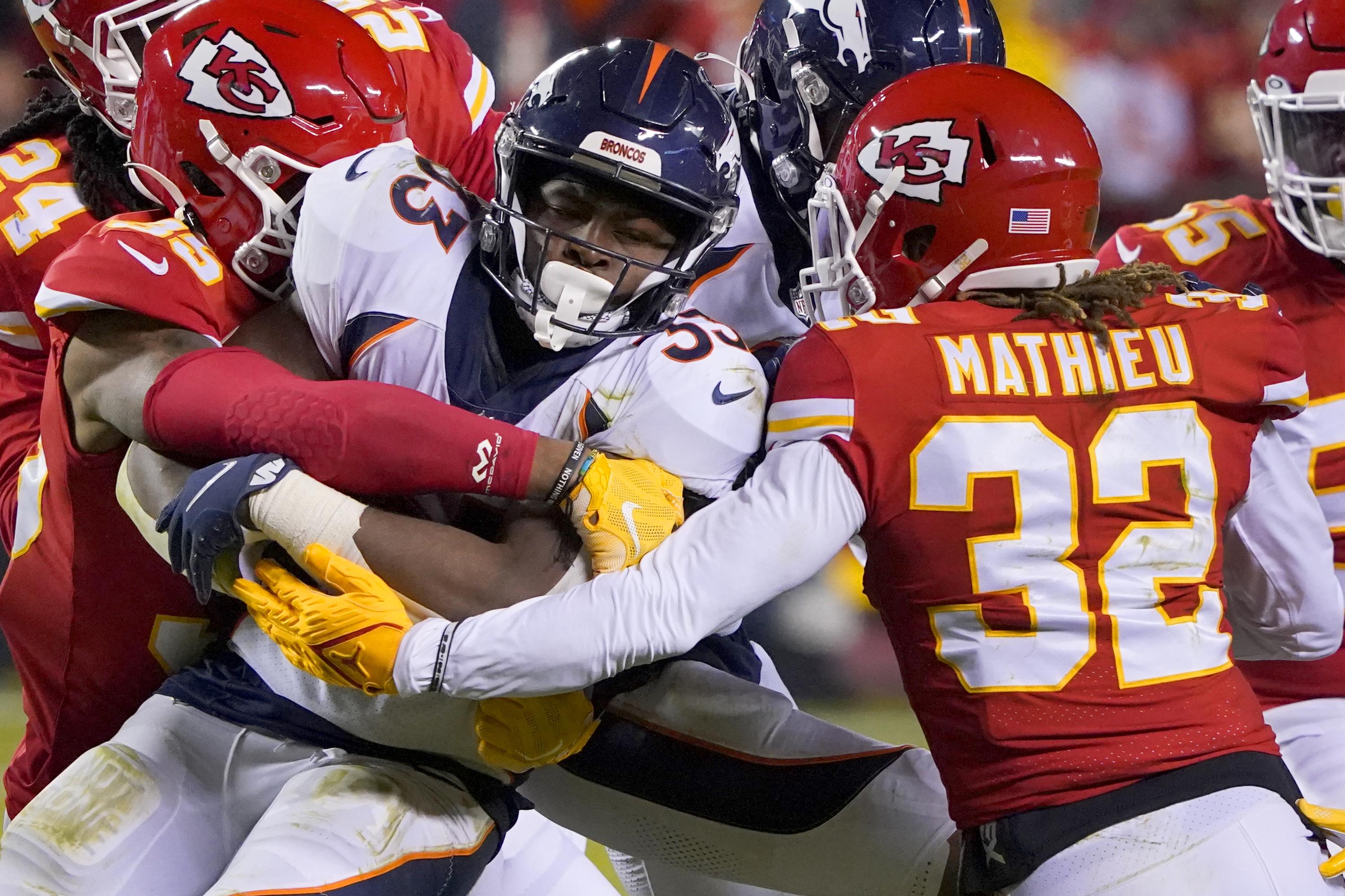 Chiefs' Mathieu making important plays on and off the field | AP News