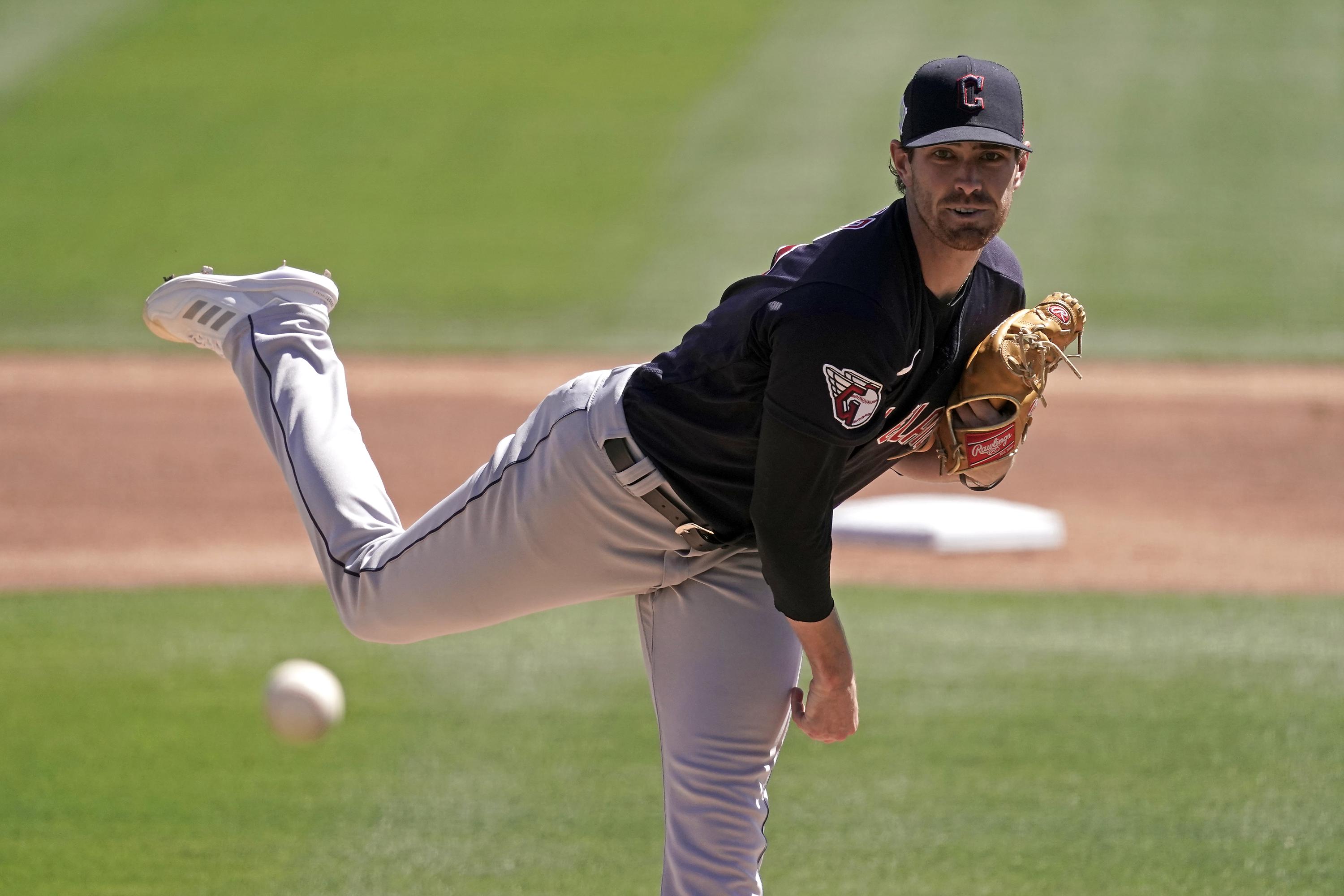 Shane Bieber to start Guardians' season opener in KC | AP News