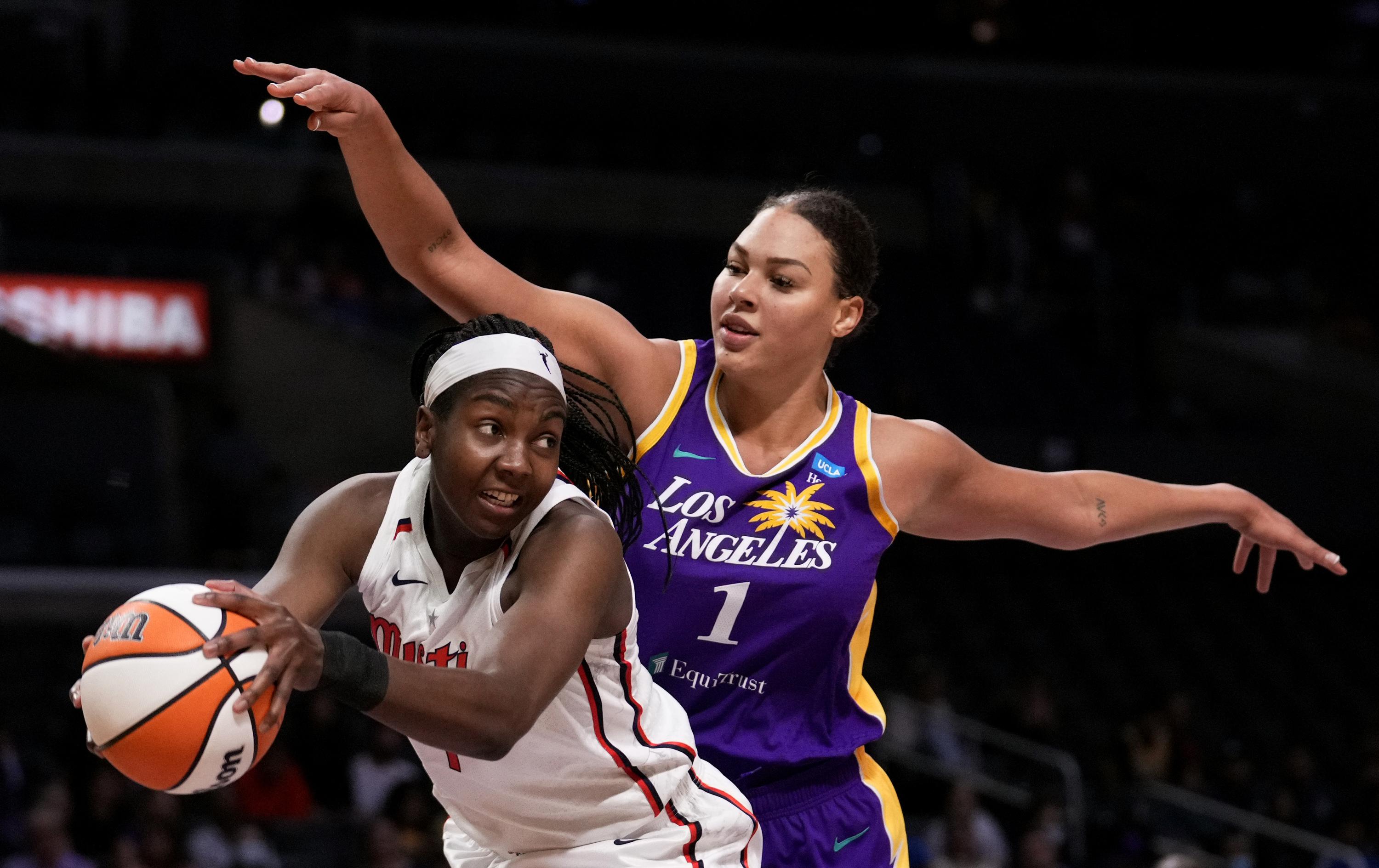 Los Angeles Sparks part ways with 6-foot-8 Liz Cambage | AP News