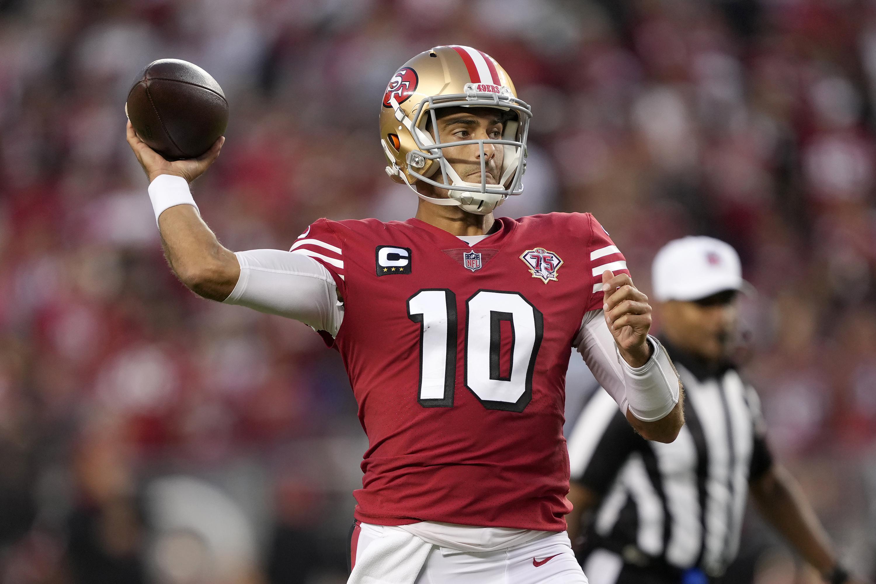 Slow starts won't lead to quick change at QB for 49ers | AP News