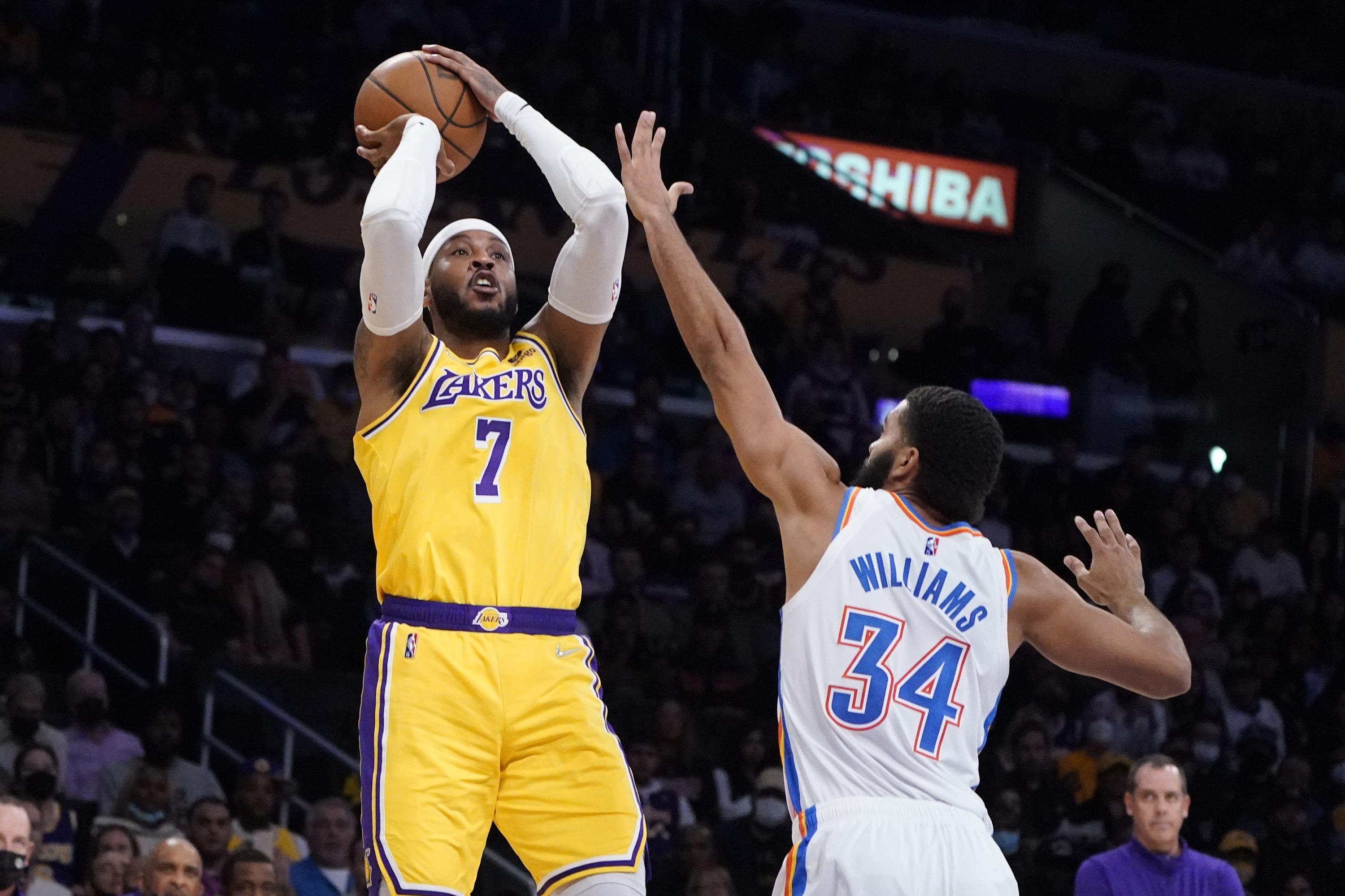 Thunder overcome 19-point deficit to beat Lakers 107-104 | AP News