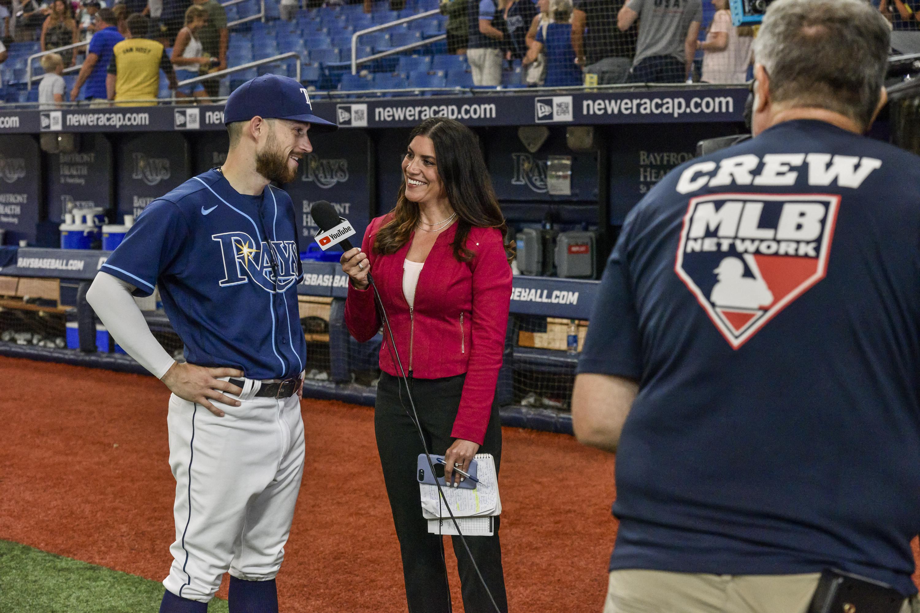 Her story: 1st time all-female broadcast crew calls MLB game | AP News