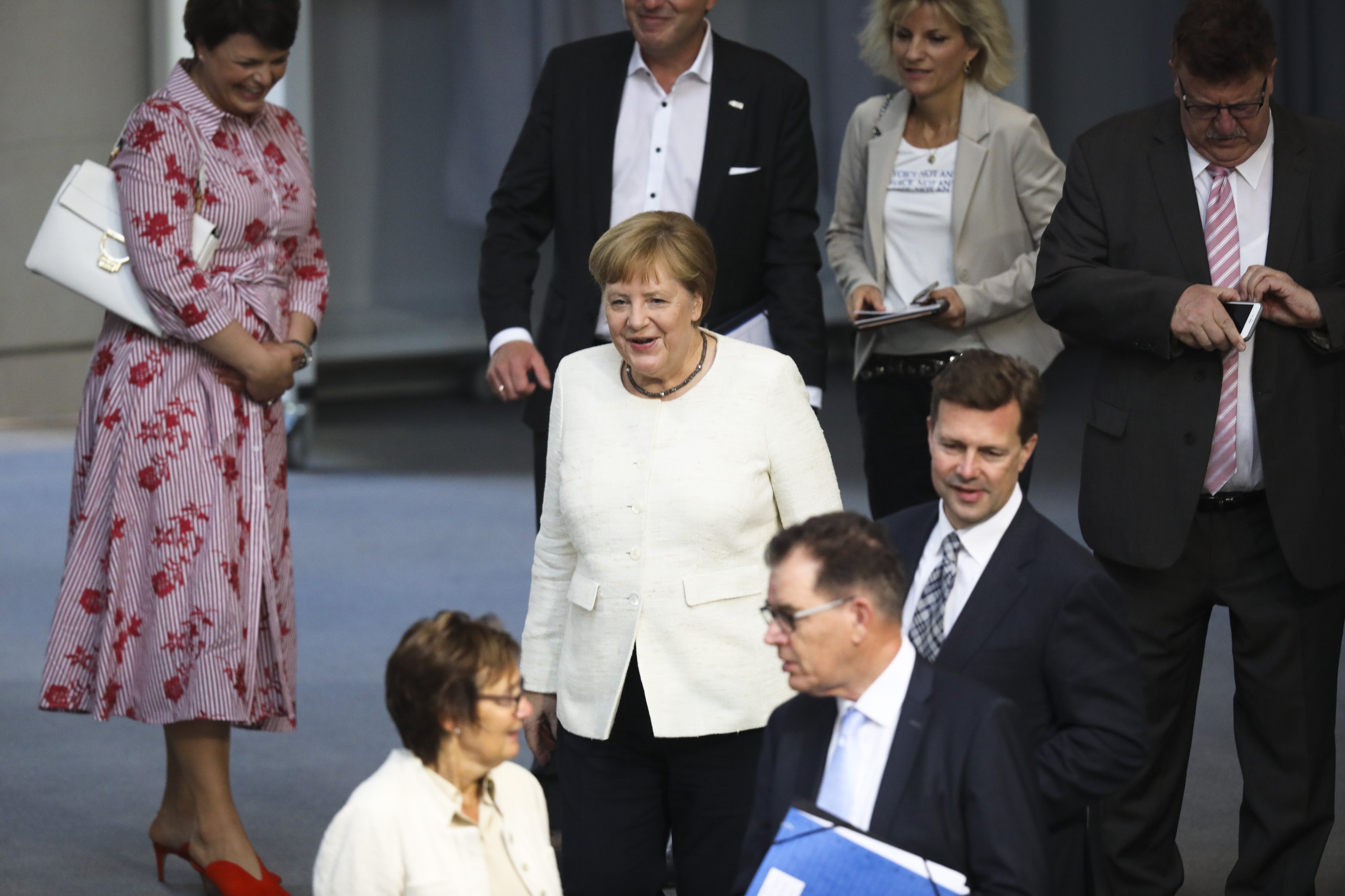 Germany's Merkel seen shaking again at Berlin event | AP News