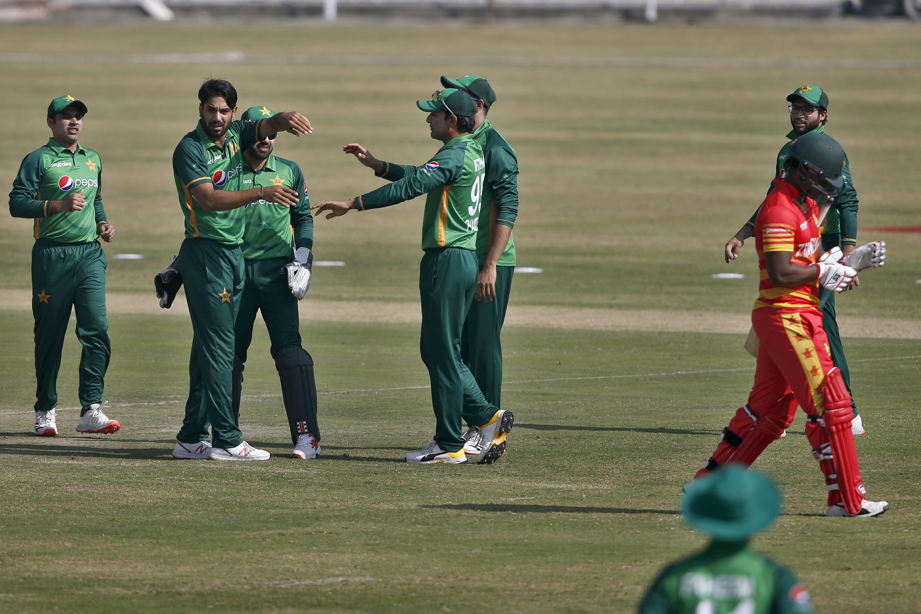 Ahmed, Azam lead Pakistan to 6-wicket win over Zimbabwe | AP News