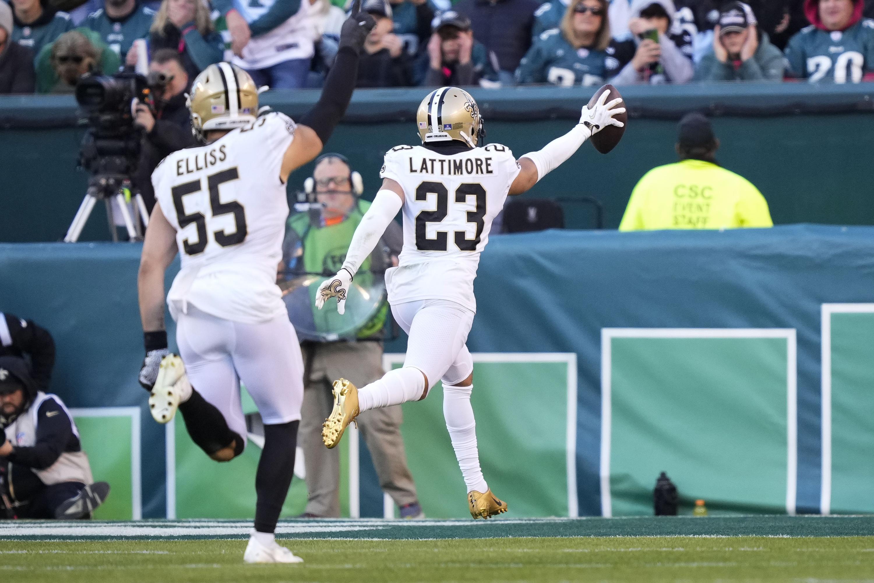 Santos ganan 20-10 a Eagles y les niegan la cima de la NFC | AP News