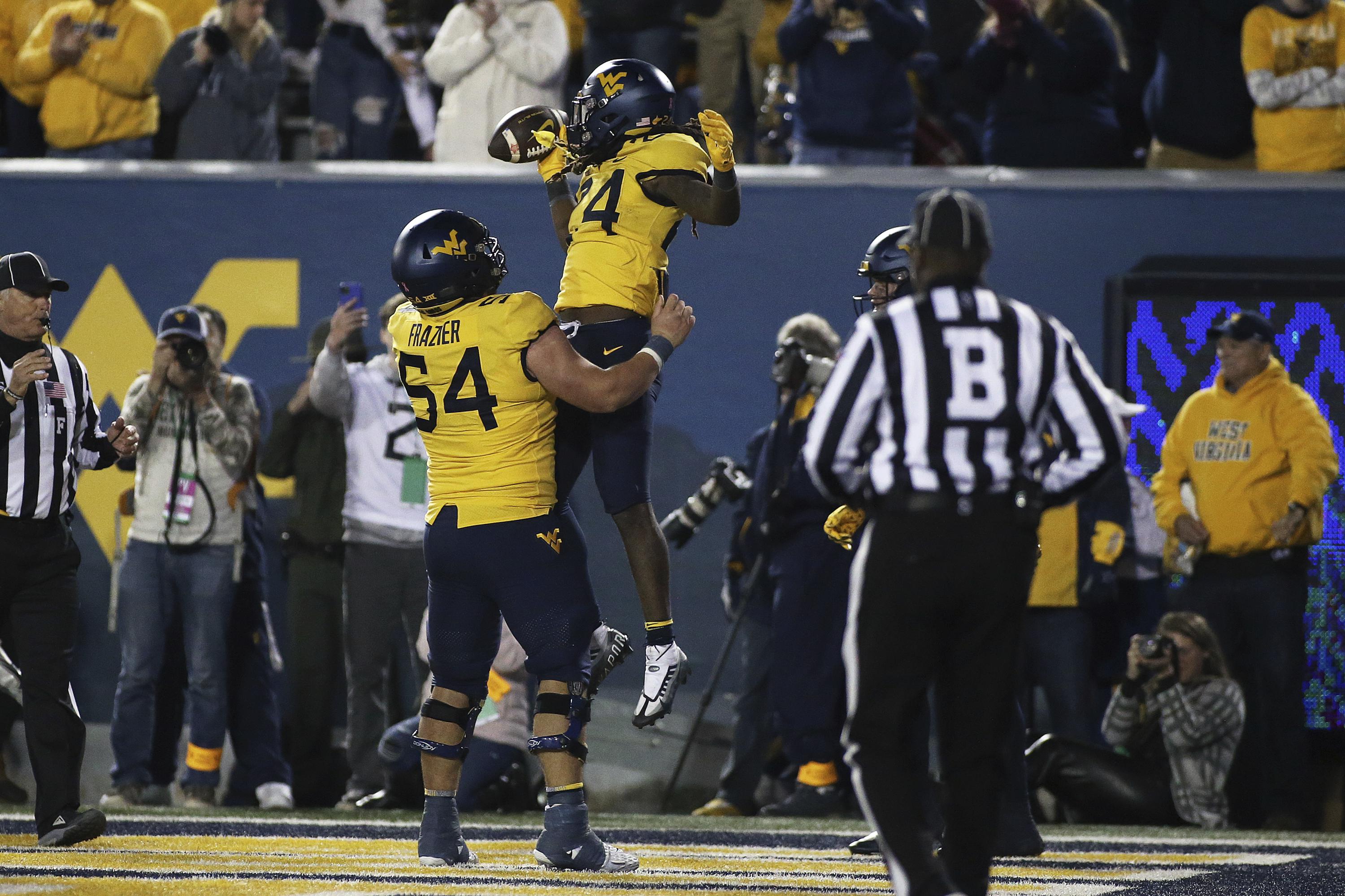 Mathis runs for 163, Legg's FG lifts WVU over Baylor 43-40 | AP News