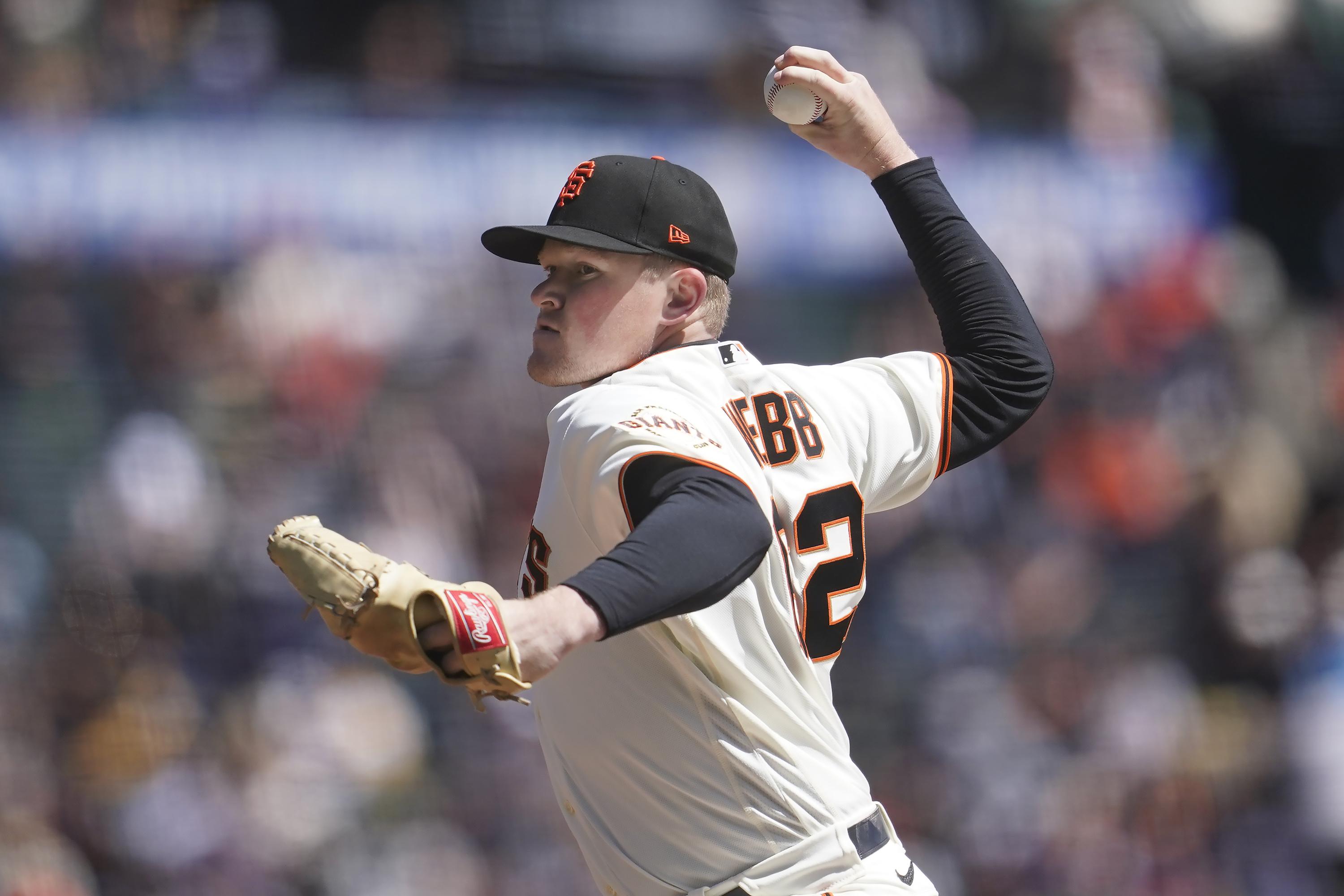 Webb strong for 8 innings, Giants edge Padres 2-1 | AP News