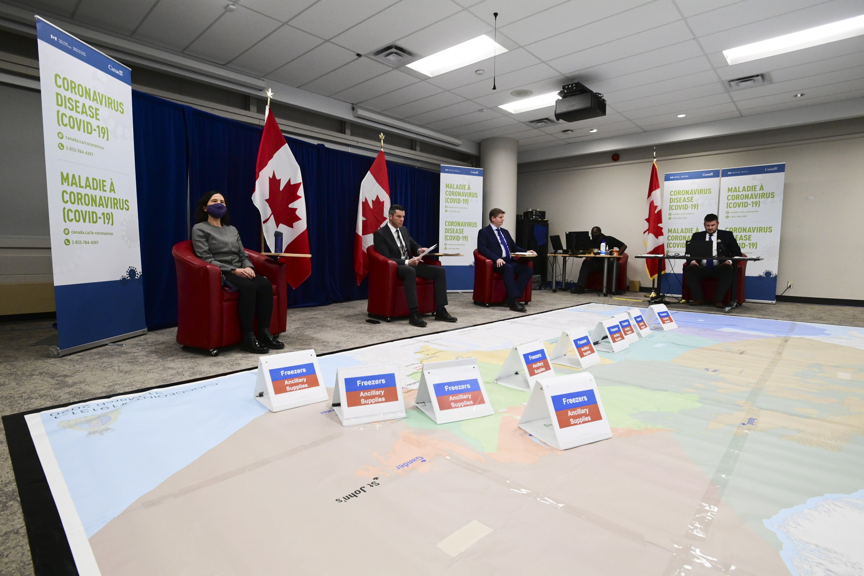 First COVID 19 vaccine shipments arrive in Canada | AP News