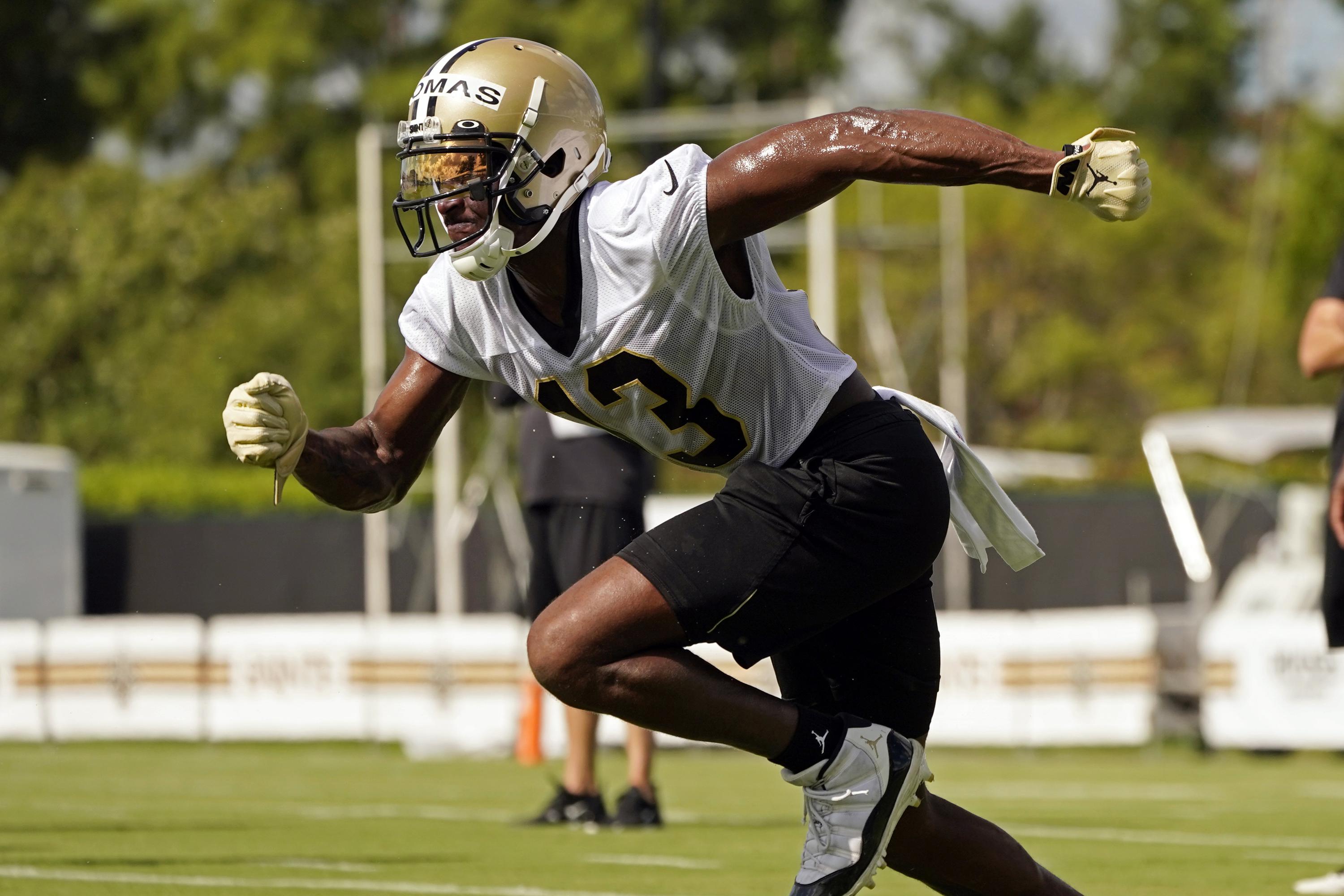 Saints' Thomas returns from injury absence with 'no regrets' | AP News