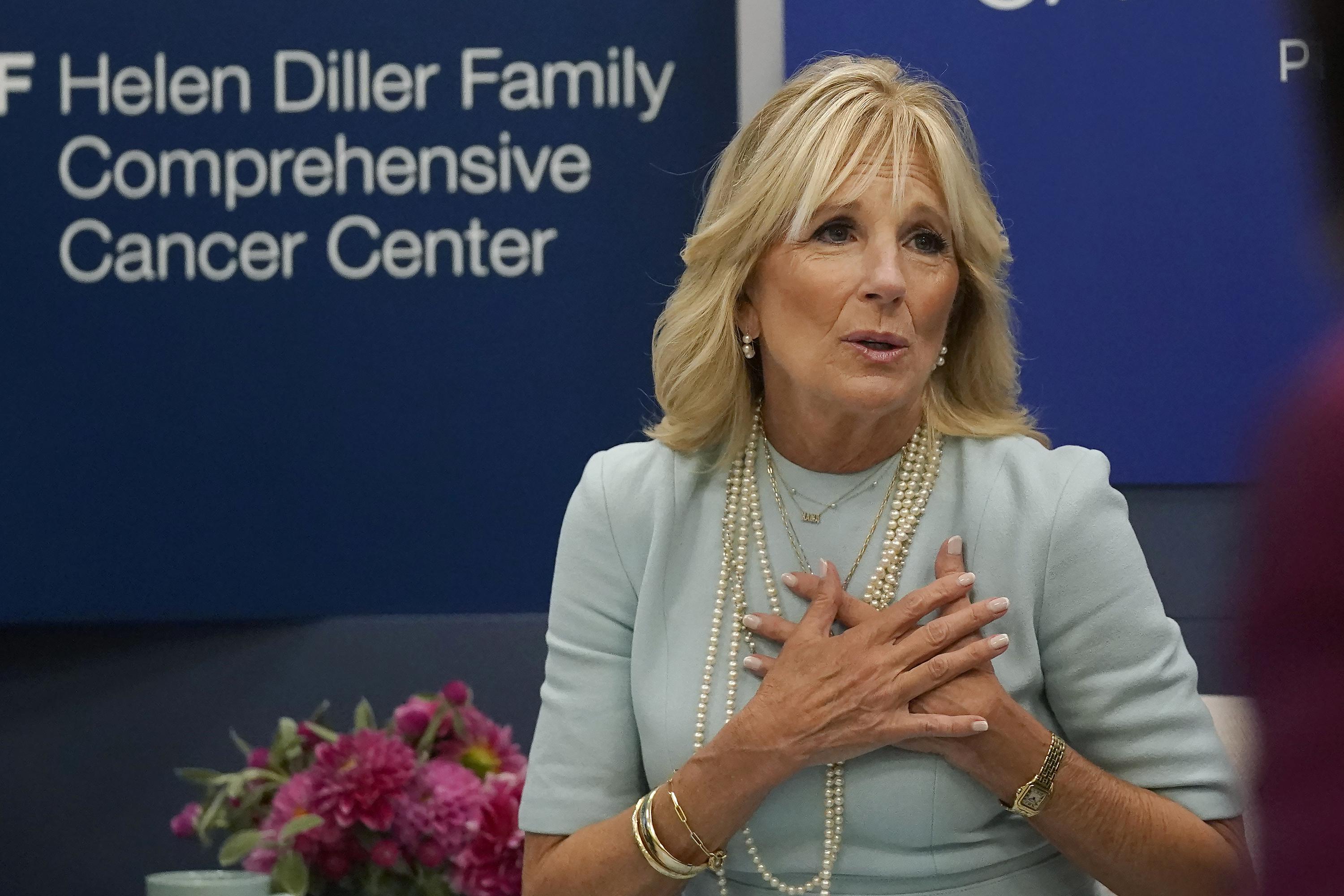 Jill Biden: 'How could we go back?' after Roe is overturned | AP News