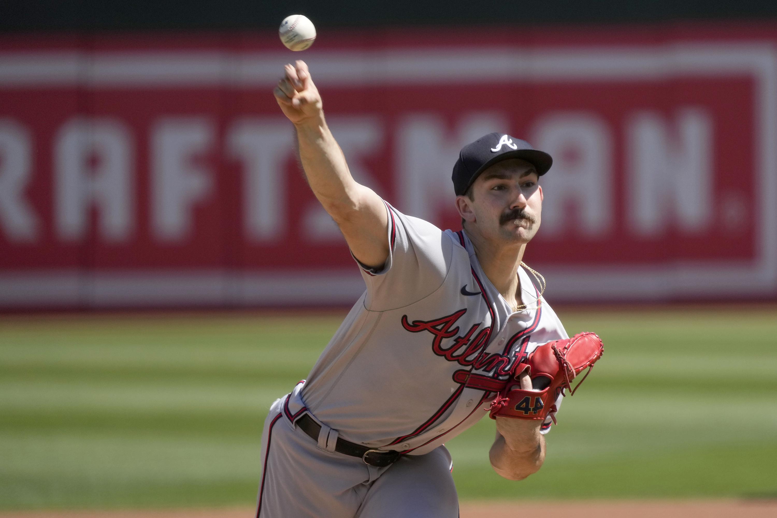 Strider, Braves win 7th in a row, beat Athletics 7-3 | AP News