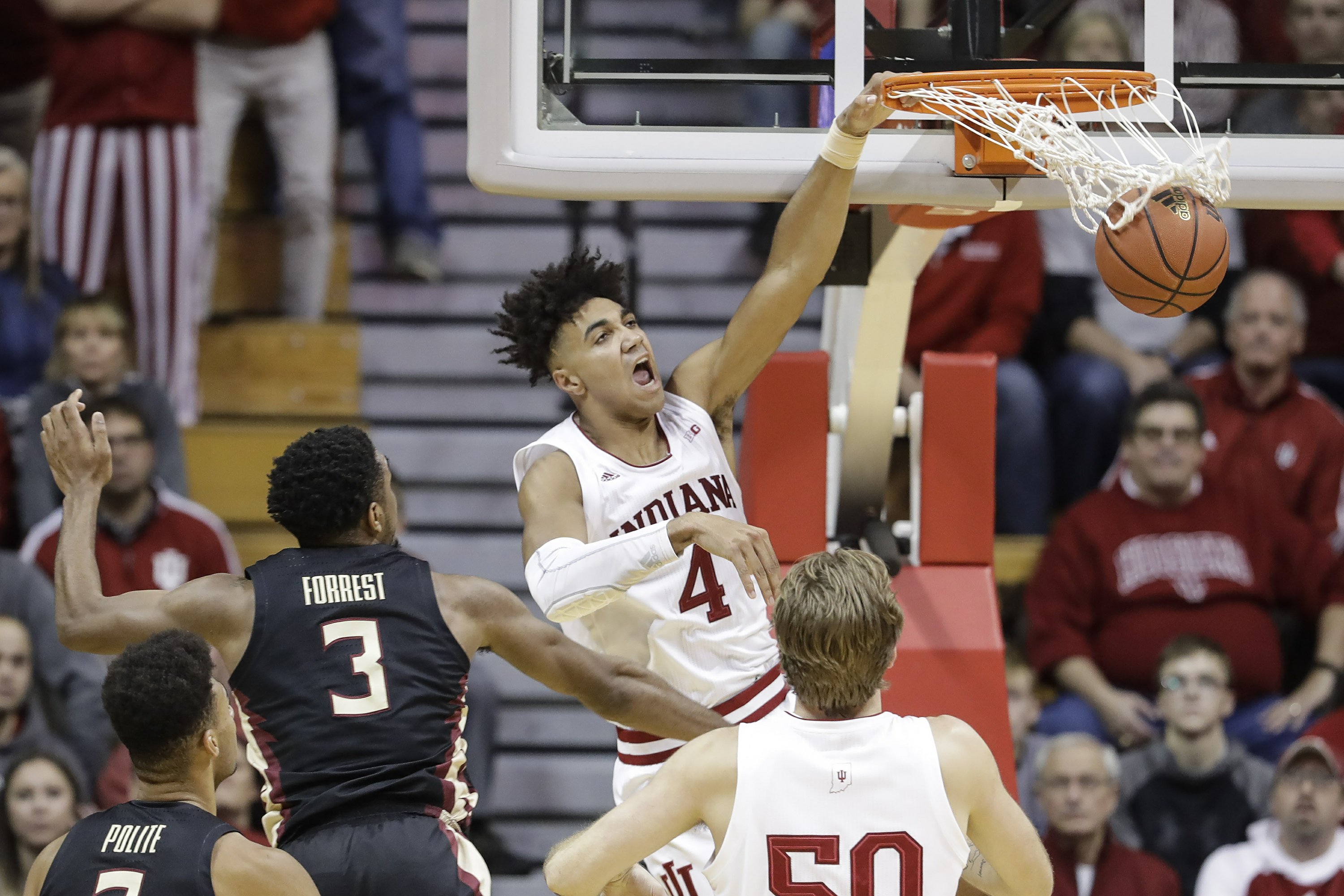 Green leads unbeaten Indiana past No. 17 Florida State 80-64 | AP News