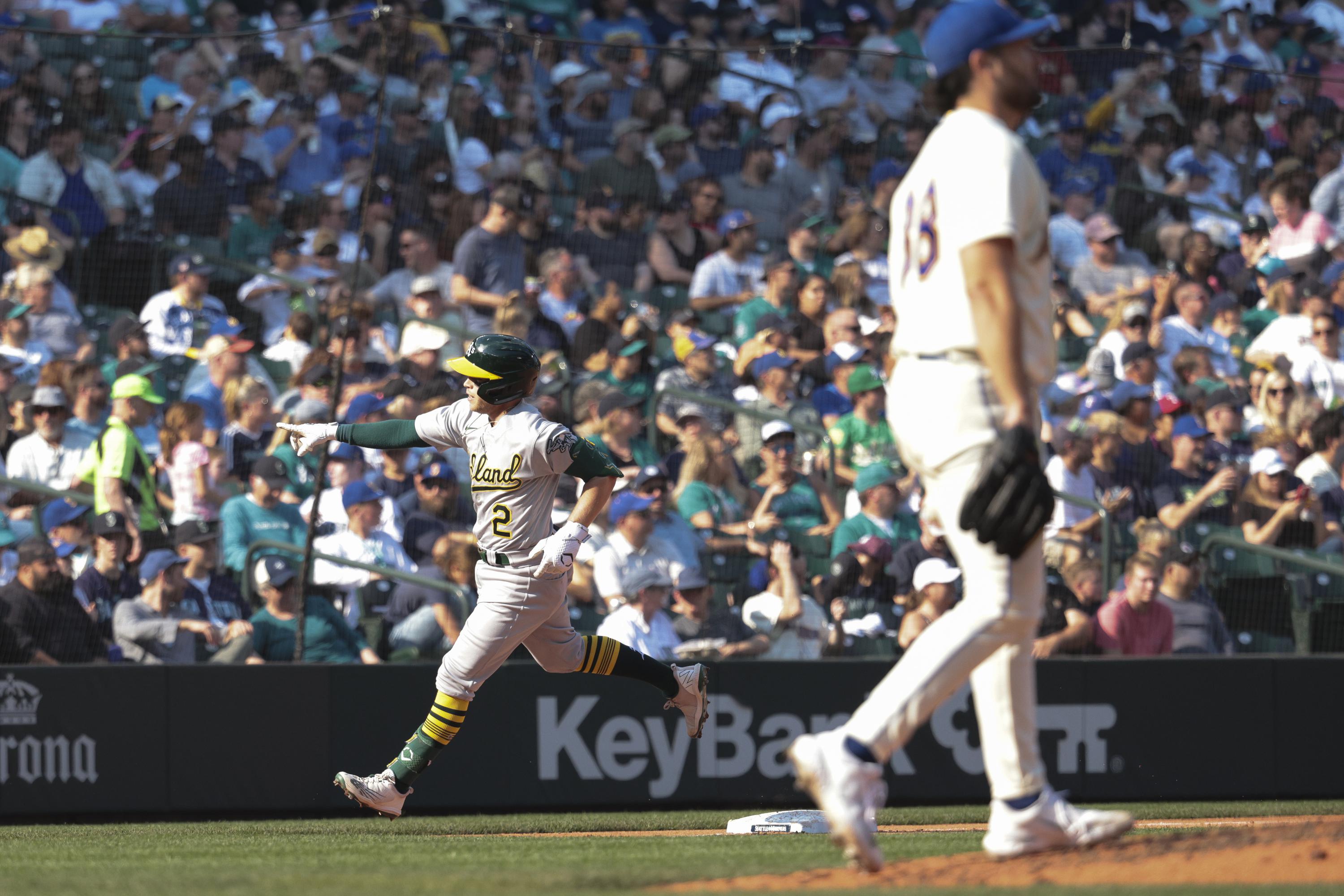 Robbie Ray gives up 3 HRs as Athletics topple Mariners 10-3 | AP News