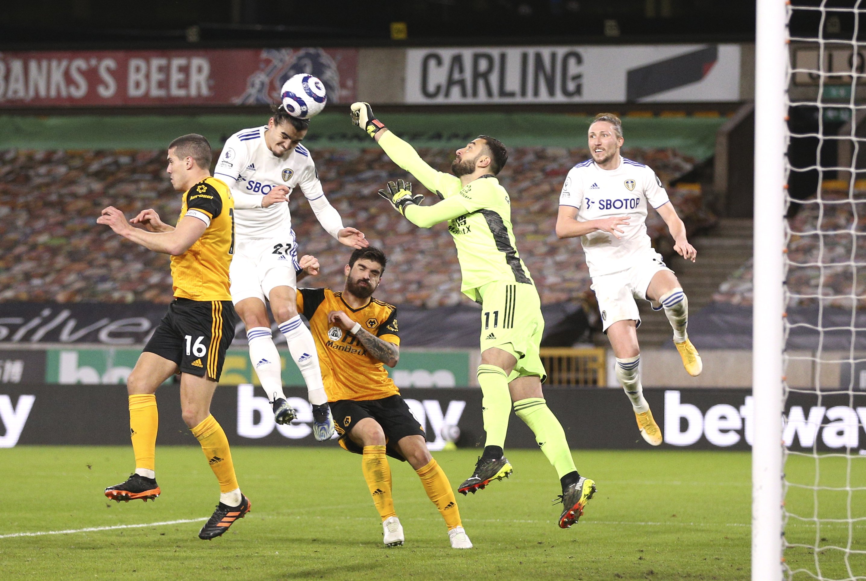 Own goal gives Wolves 1-0 win over Leeds in Premier League