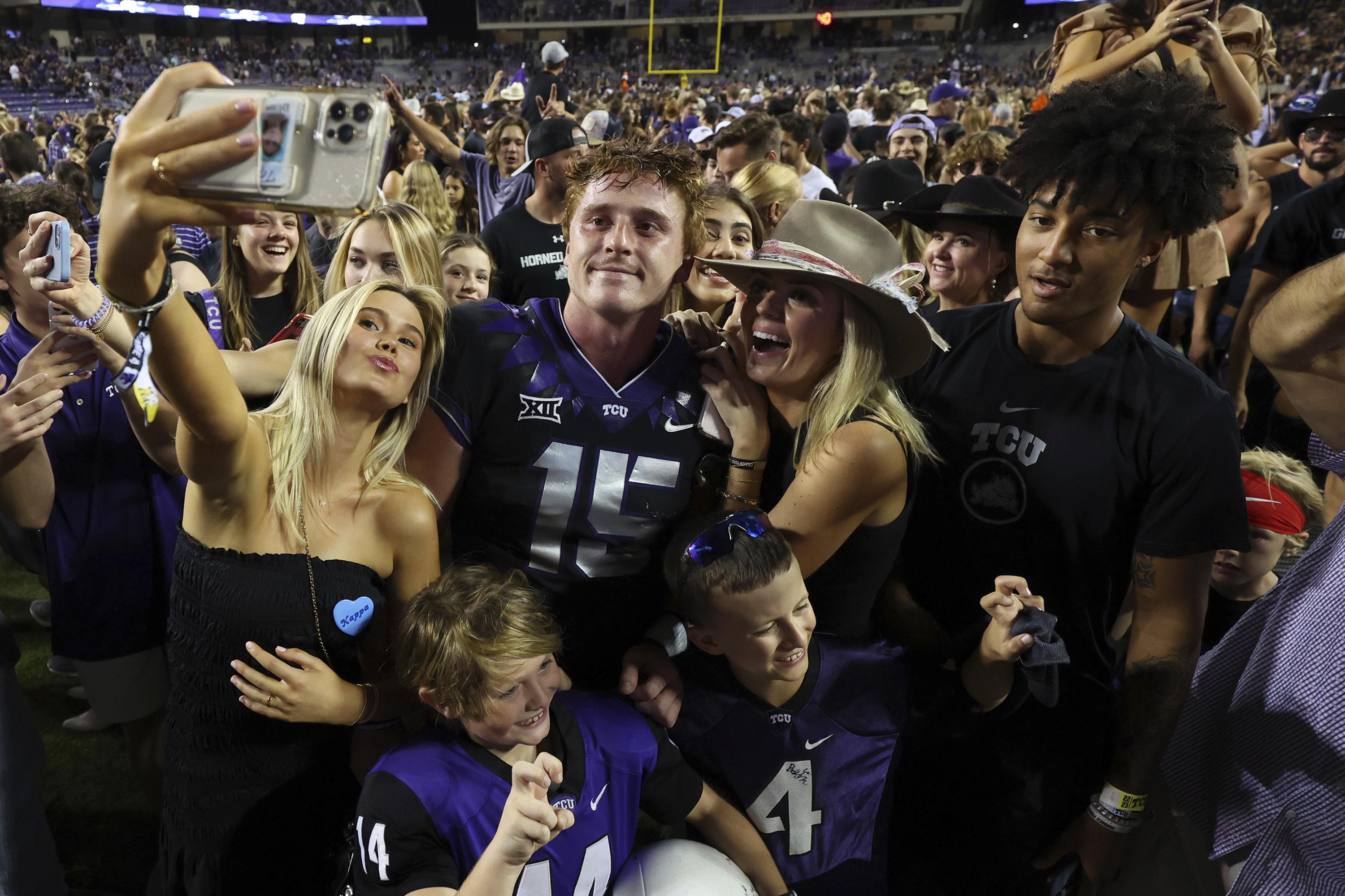 No. 7 TCU at struggling WVU after 4 wins vs. ranked foes | AP News