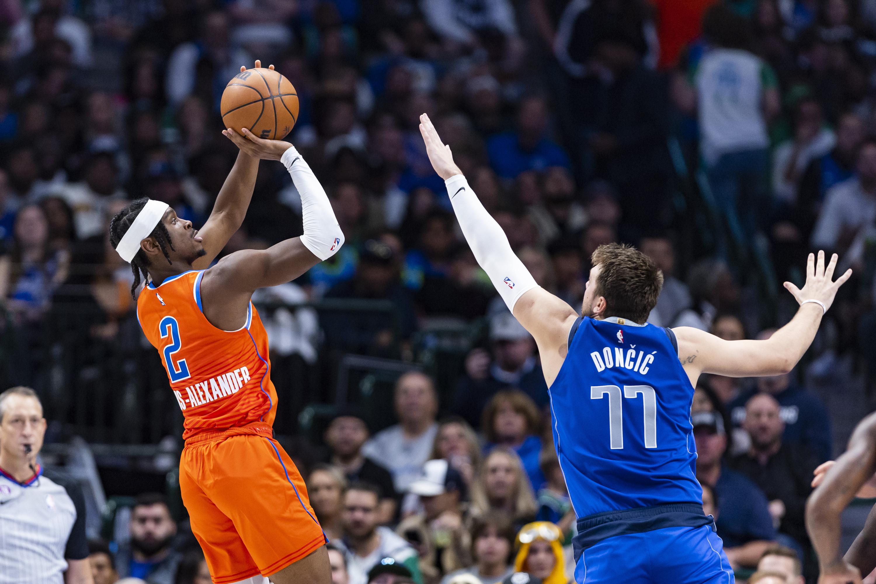 Gilgeous-Alexander, Thunder overtake Mavs for 117-111 OT win | AP News
