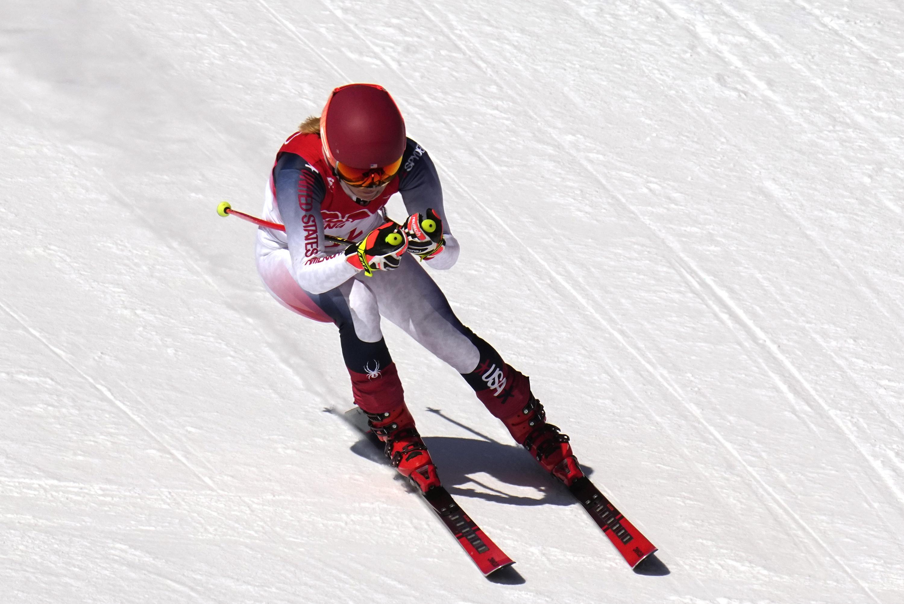 Shiffrin to race first Olympic downhill Tuesday | AP News