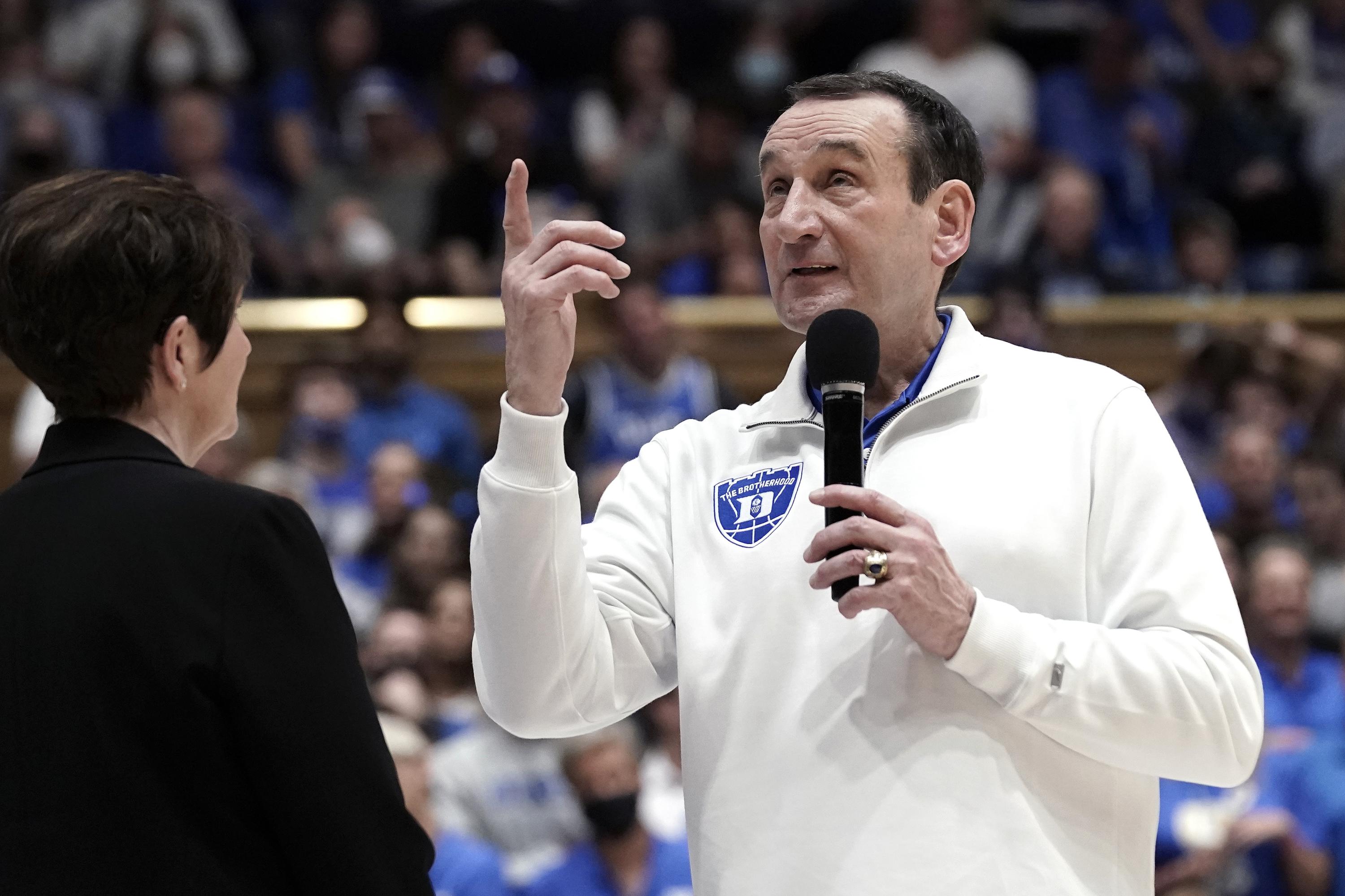 Duke's Coach K turns focus to next steps after UNC loss | AP News