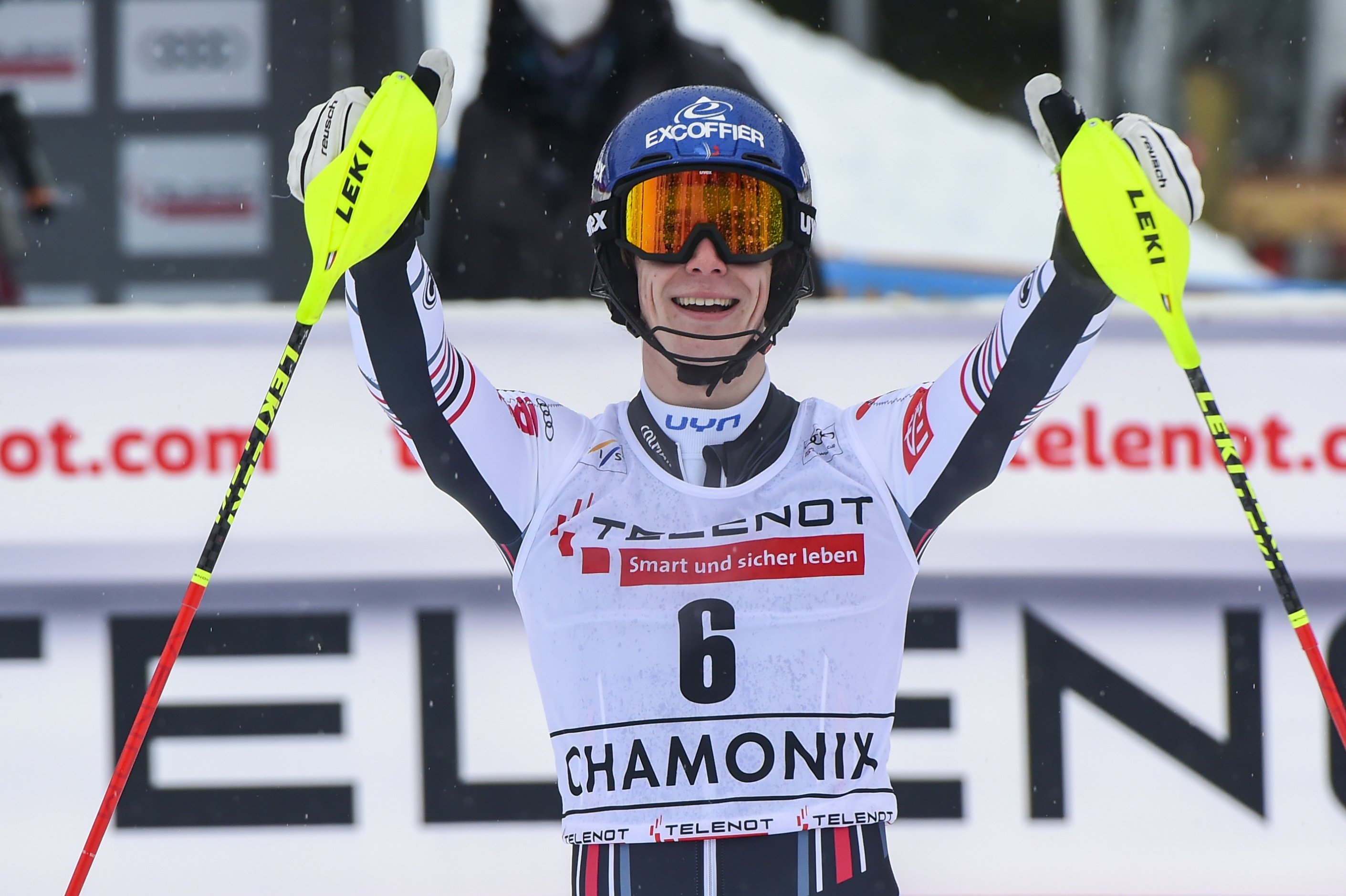 French skier Noël gets 1st slalom win of season on home snow | AP News