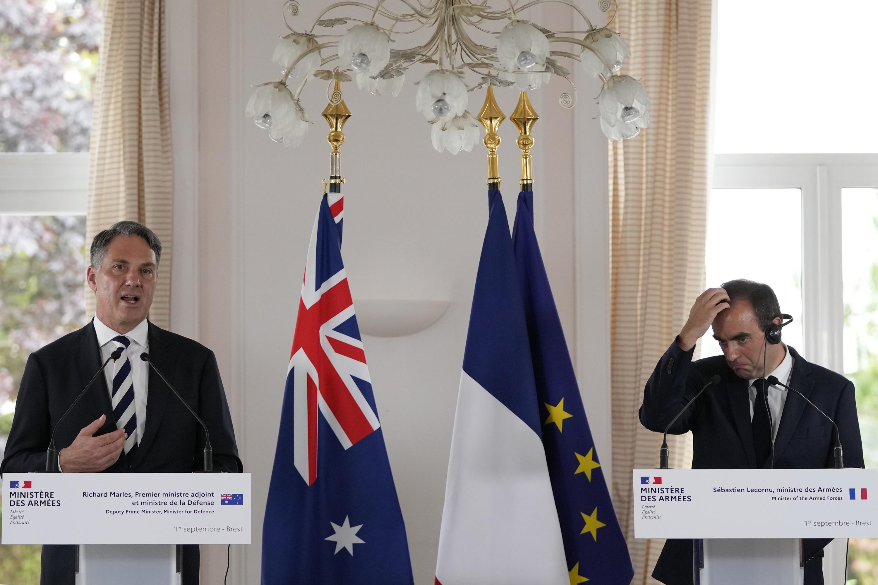 Australia, France deepen defense ties after breakdown | AP News