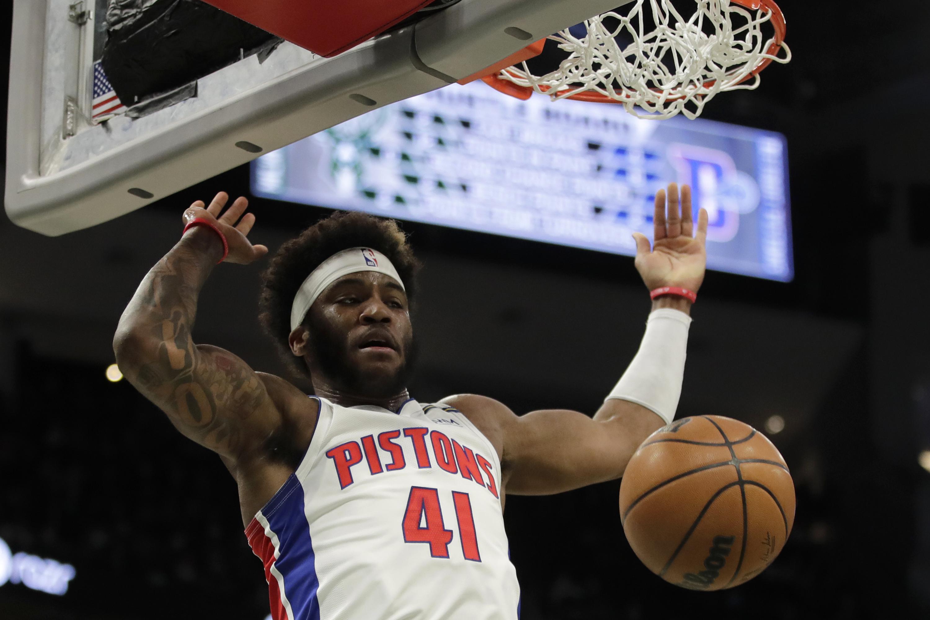 Pistons win 115-106 to snap Bucks' 6-game winning streak | AP News