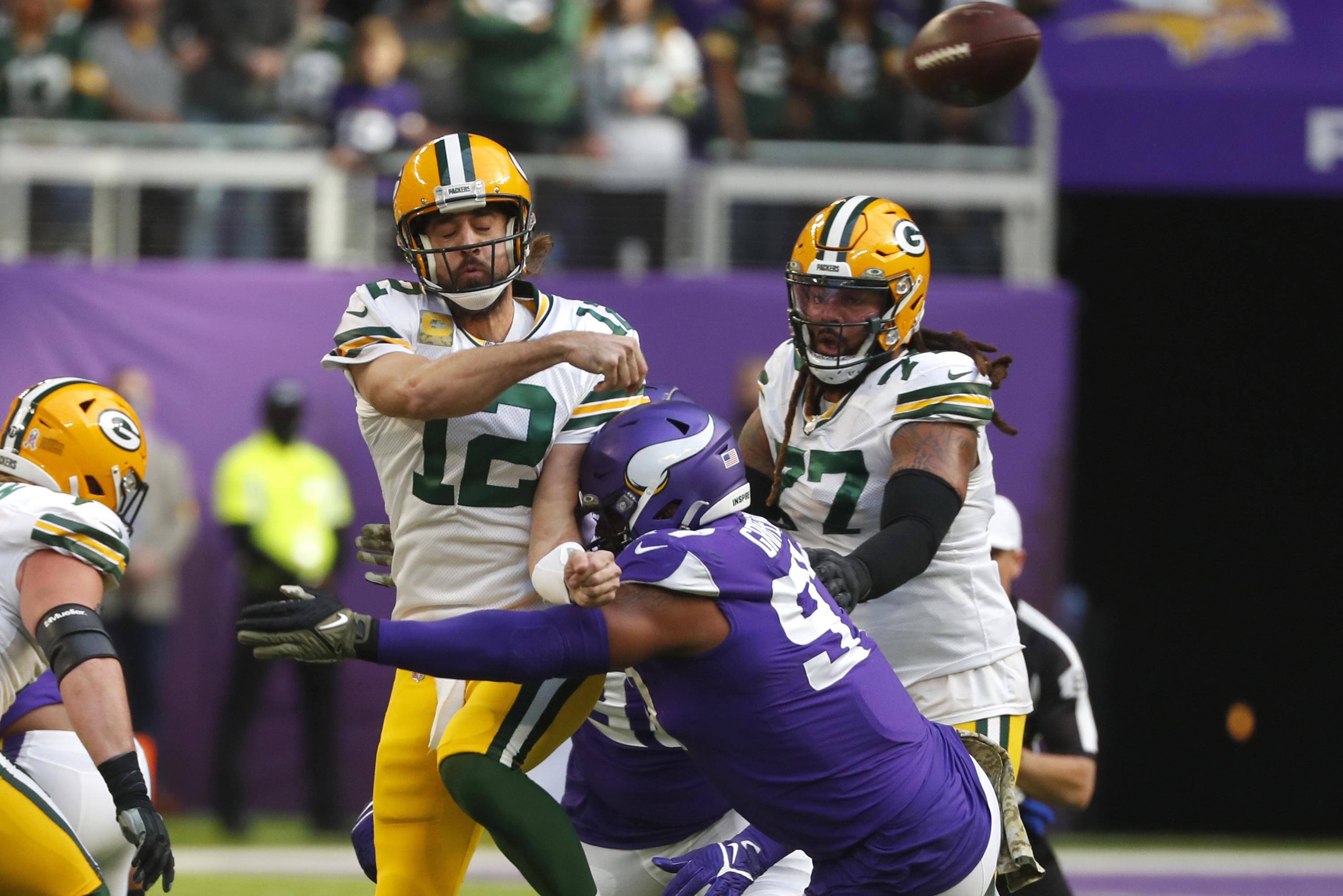 Jenkins' injury causes issues for Packers offensive line | AP News
