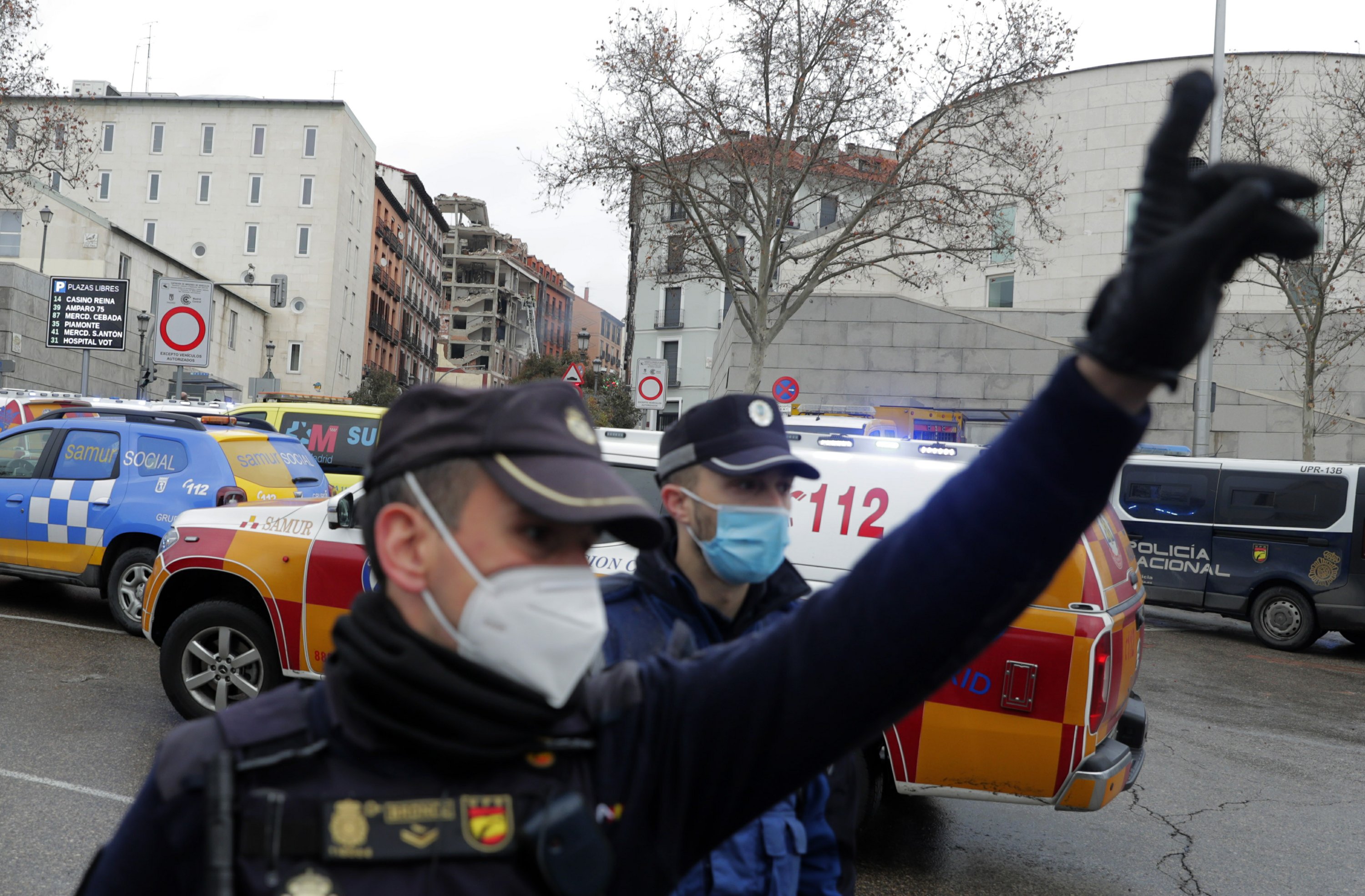 Madrid, Spain Gas Explosion 1/20/21 | Nycfire.net
